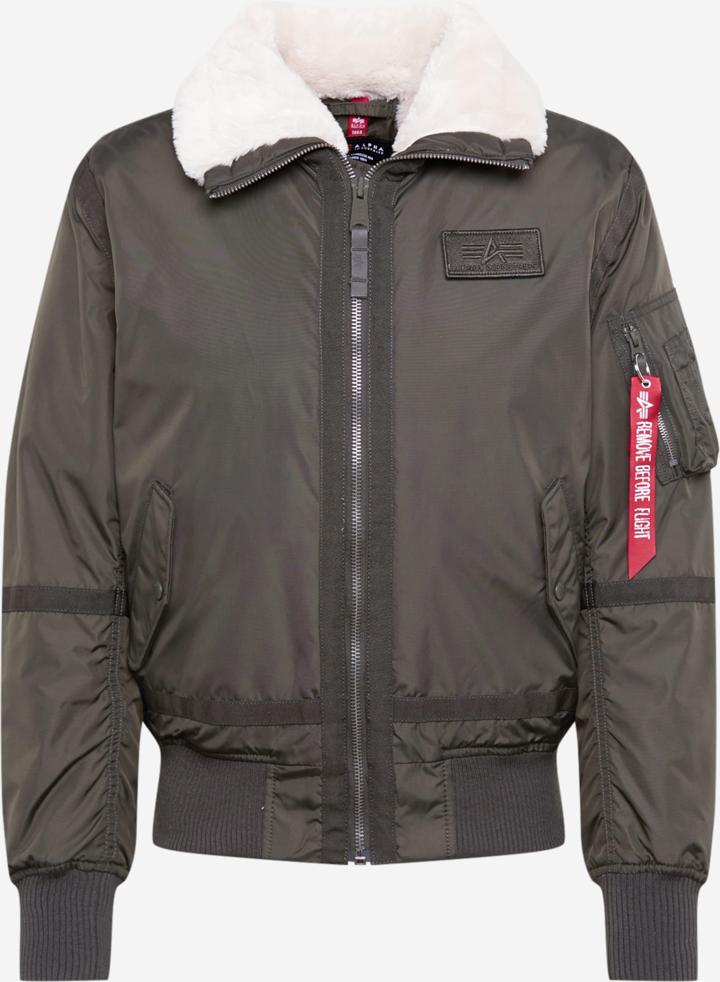 Rusvai Žalia ALPHA INDUSTRIES Standartinis modelis Žieminė striukė ...