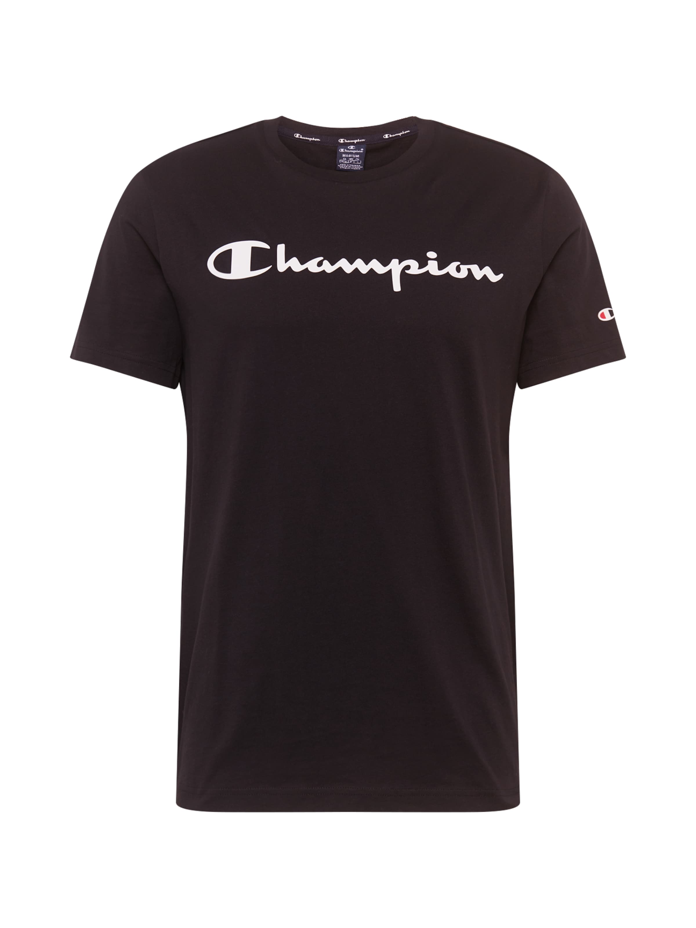 Champion Authentic Athletic Apparel Tričko - černá / bílá | ABOUT YOU