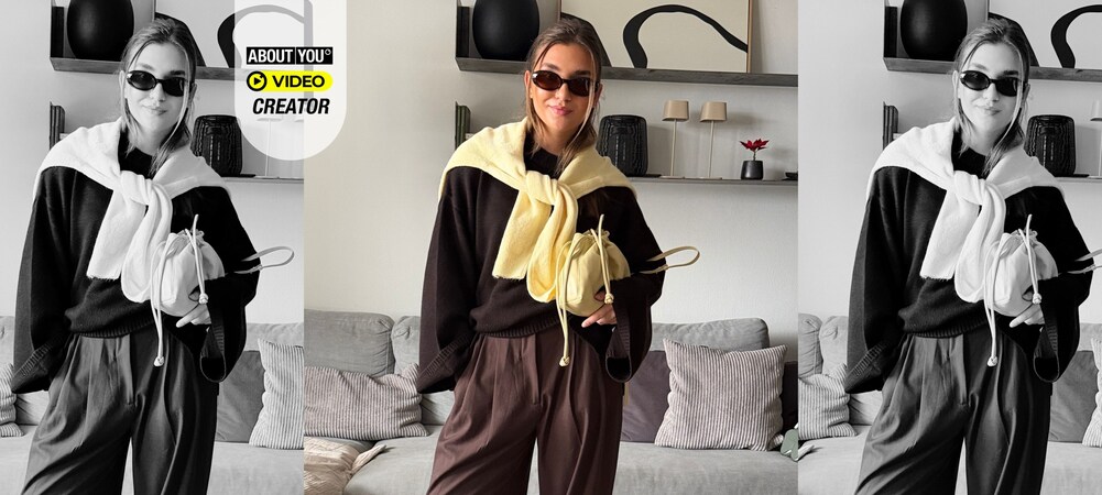 ABOUT YOU Majica 'Loryn' | Karamela boja | ABOUT YOU