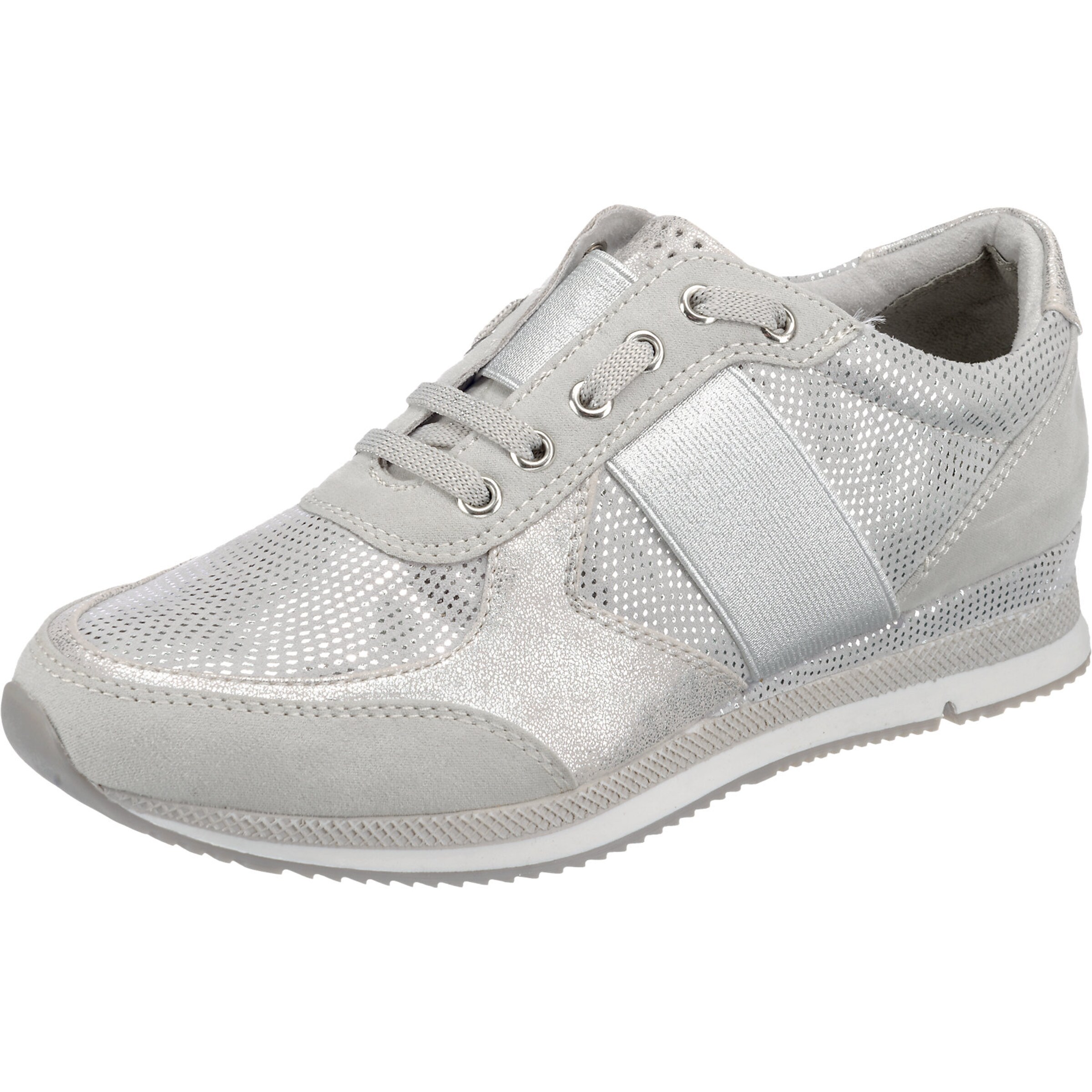 MARCO TOZZI Sneaker in silber | ABOUT YOU