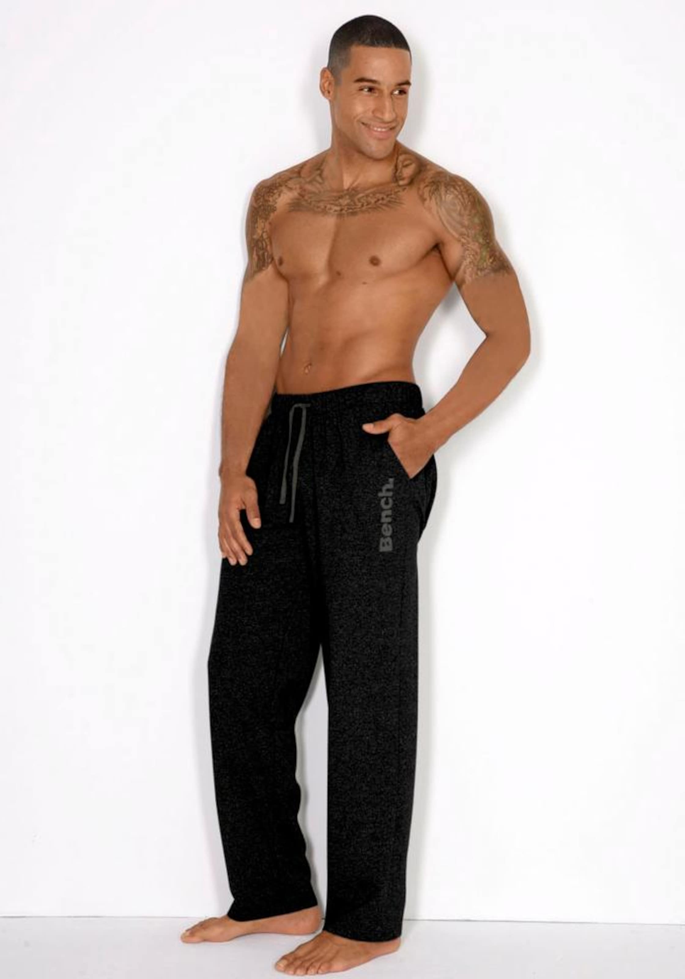 BENCH Loose fit Pants in Black | ABOUT YOU