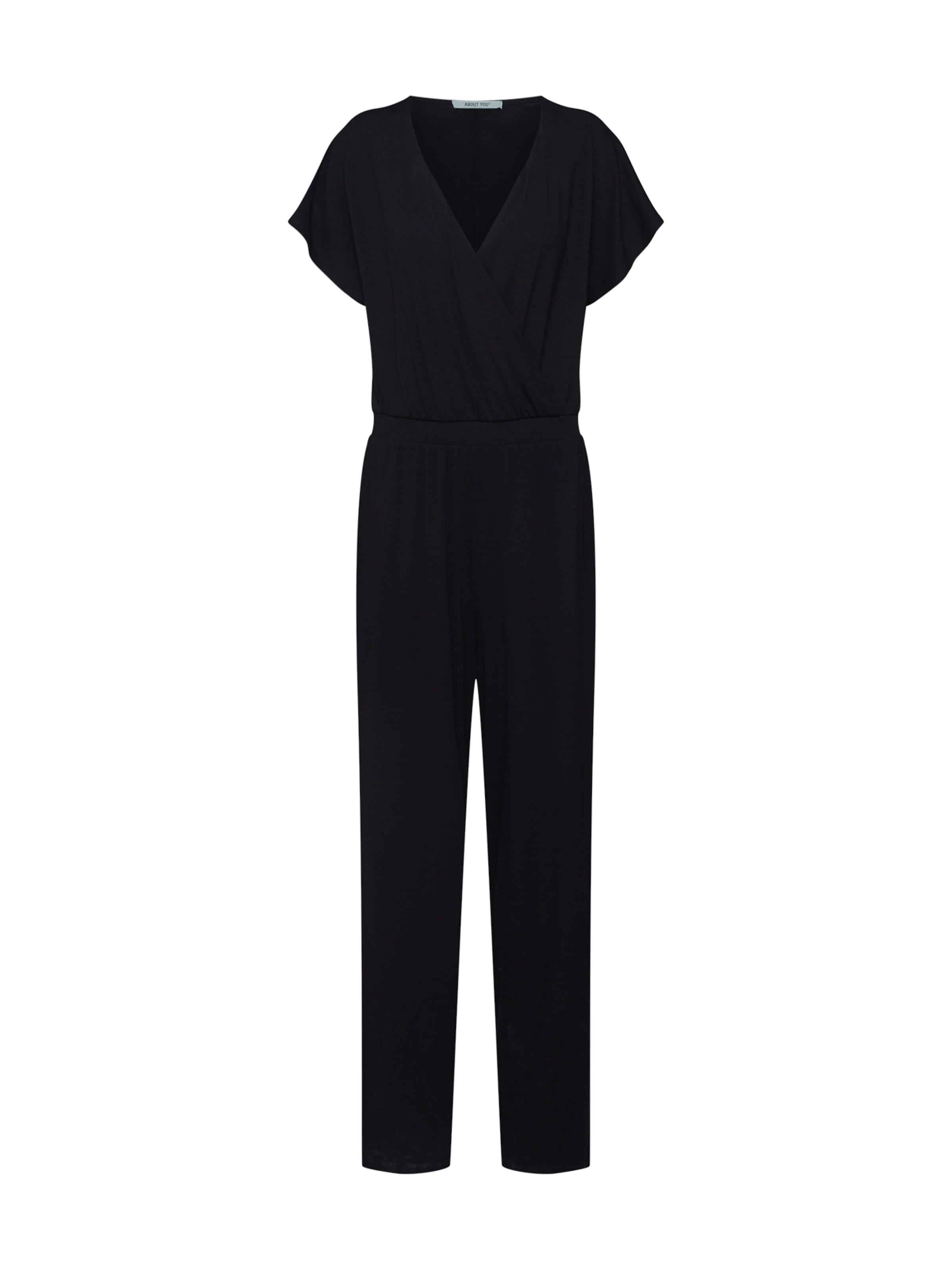 ABOUT YOU Overal 'Pamela' (Černá) | ABOUT YOU