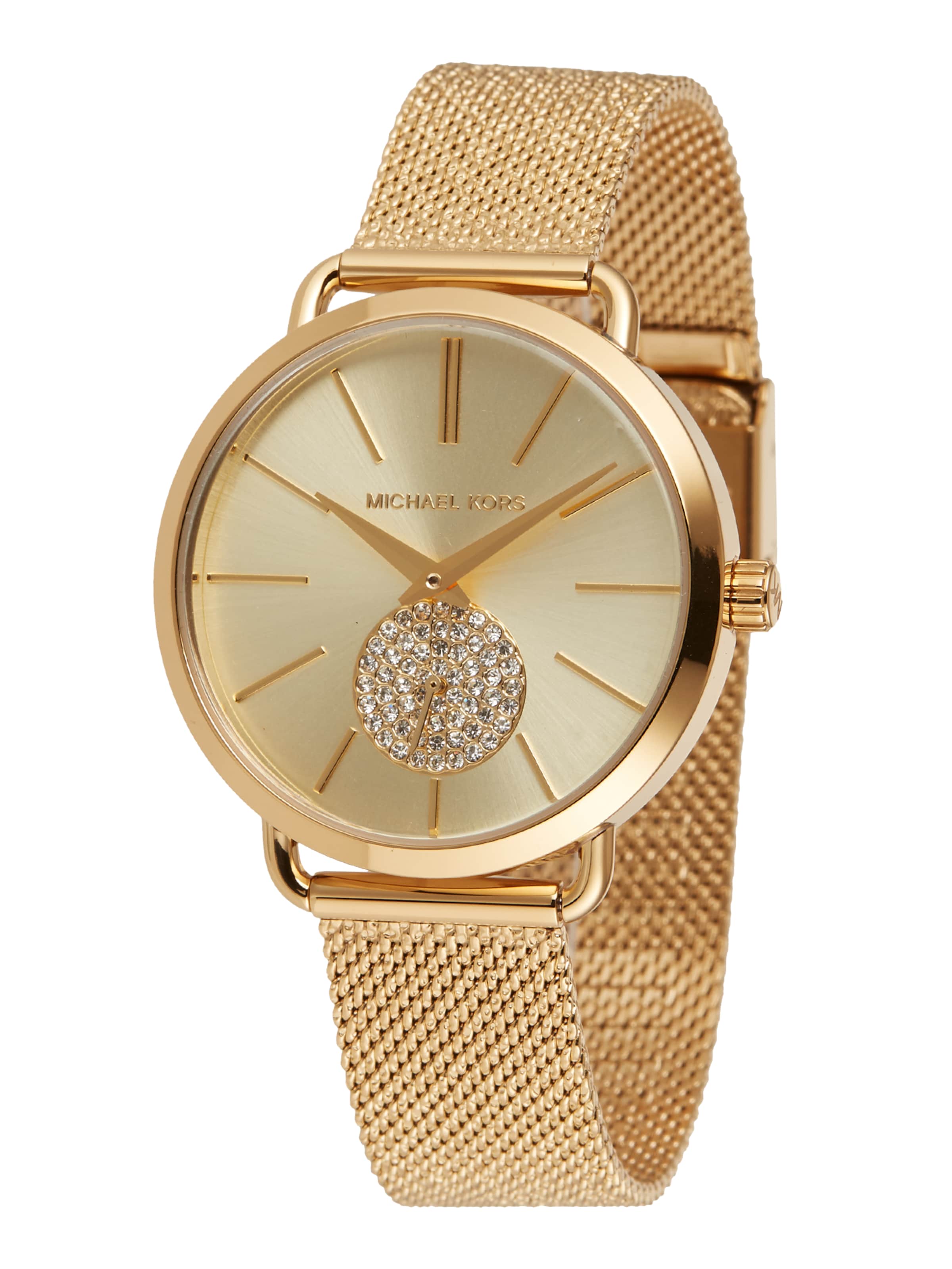 MICHAEL Michael Kors Relógios analógicos 'PORTIA MK3844' em Ouro ...