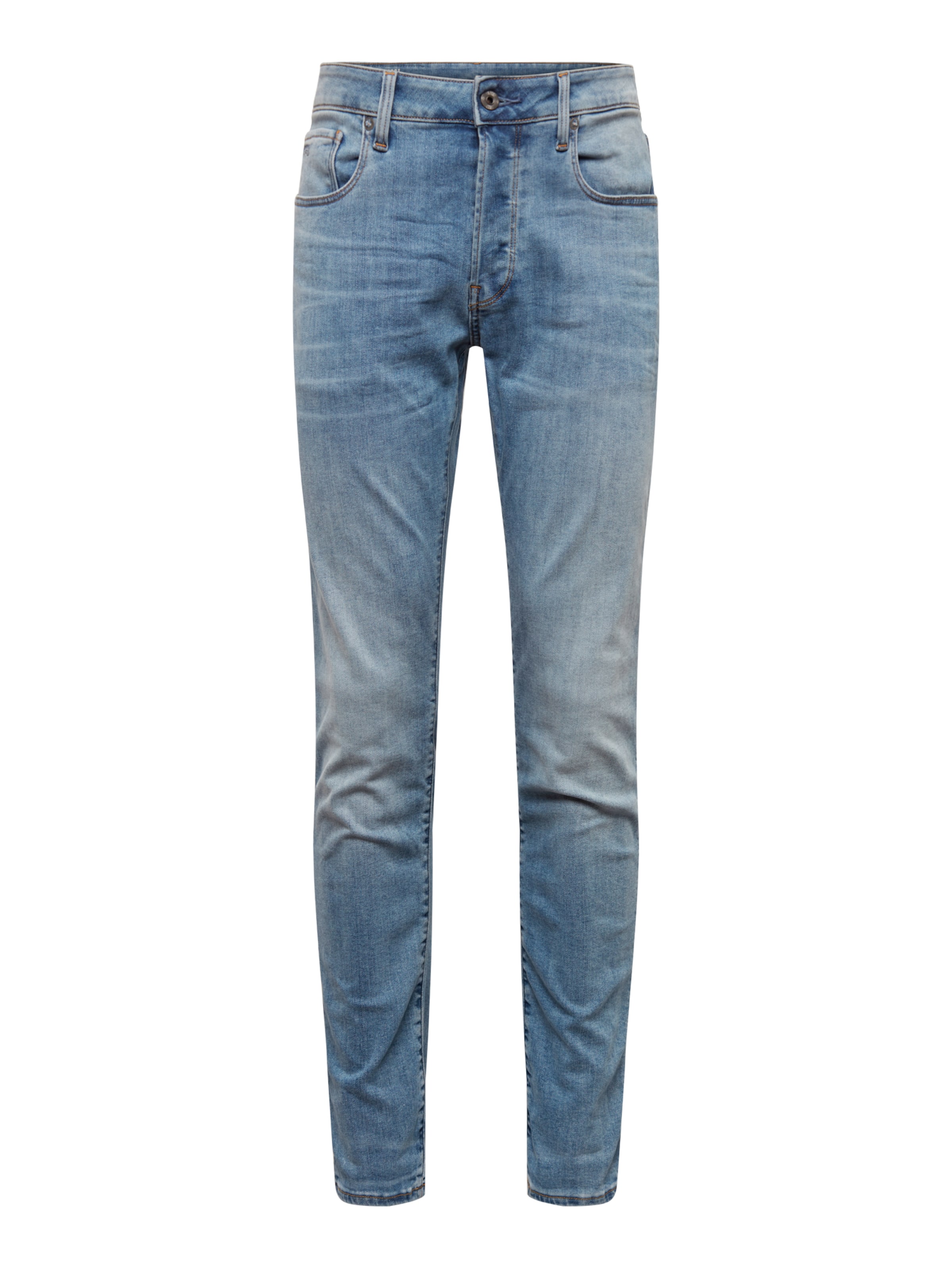 G-STAR Tapered Jeans '3301' in Blauw Denim | ABOUT YOU