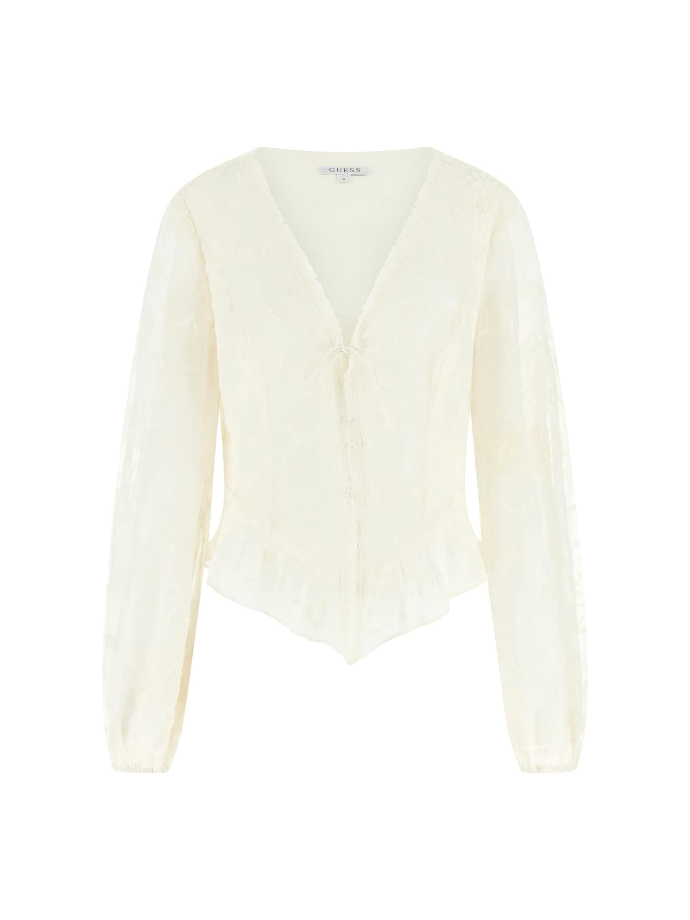 GUESS Bluse in Creme | ABOUT YOU