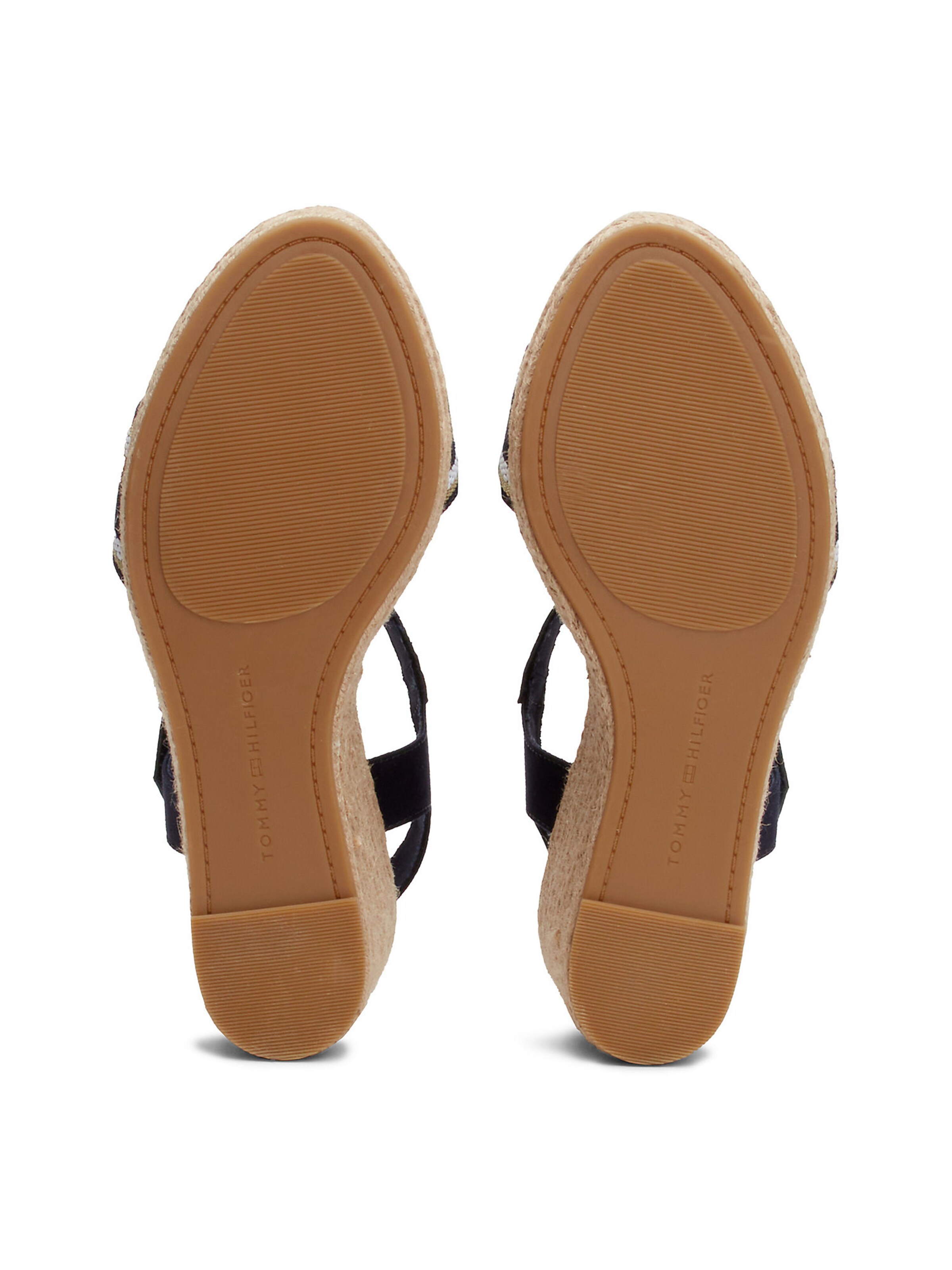 TOMMY HILFIGER Sandals in Navy ABOUT YOU