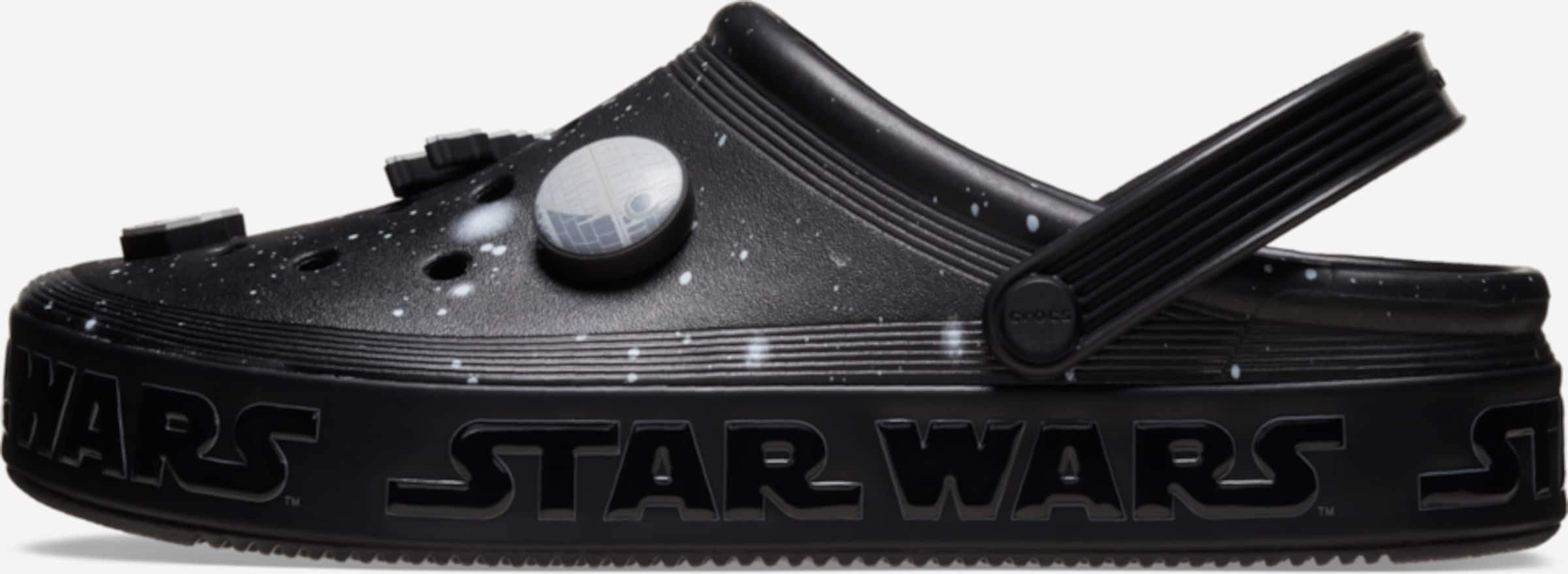Sabots 'TAR WARS' Crocs en Noir | ABOUT YOU