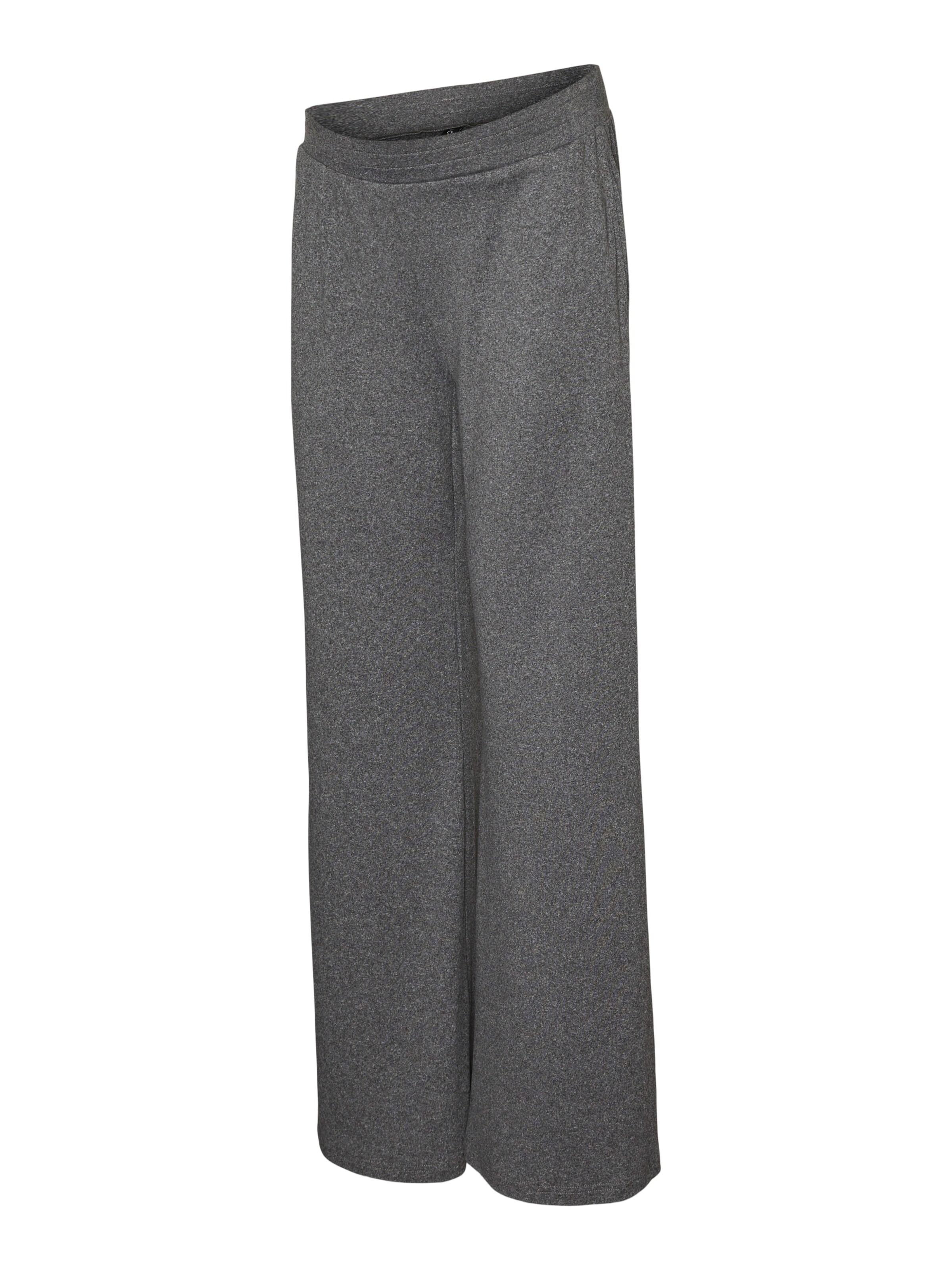 MAMALICIOUS Wide leg Pants 'Gio' in Dark Grey | ABOUT YOU
