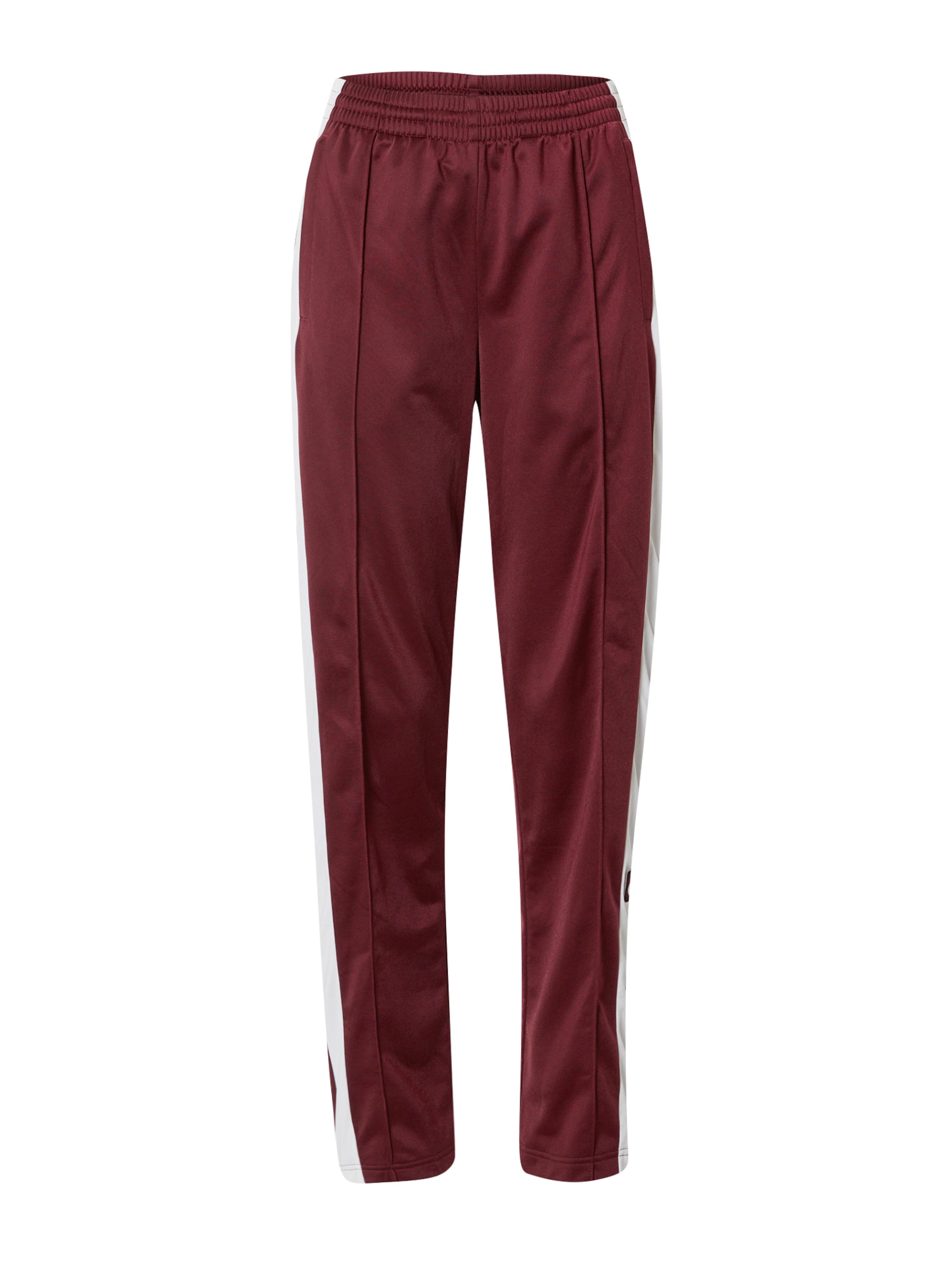 ADIDAS ORIGINALS Regular Pants 'Adicolor Classics Adibreak' in Wine Red ...