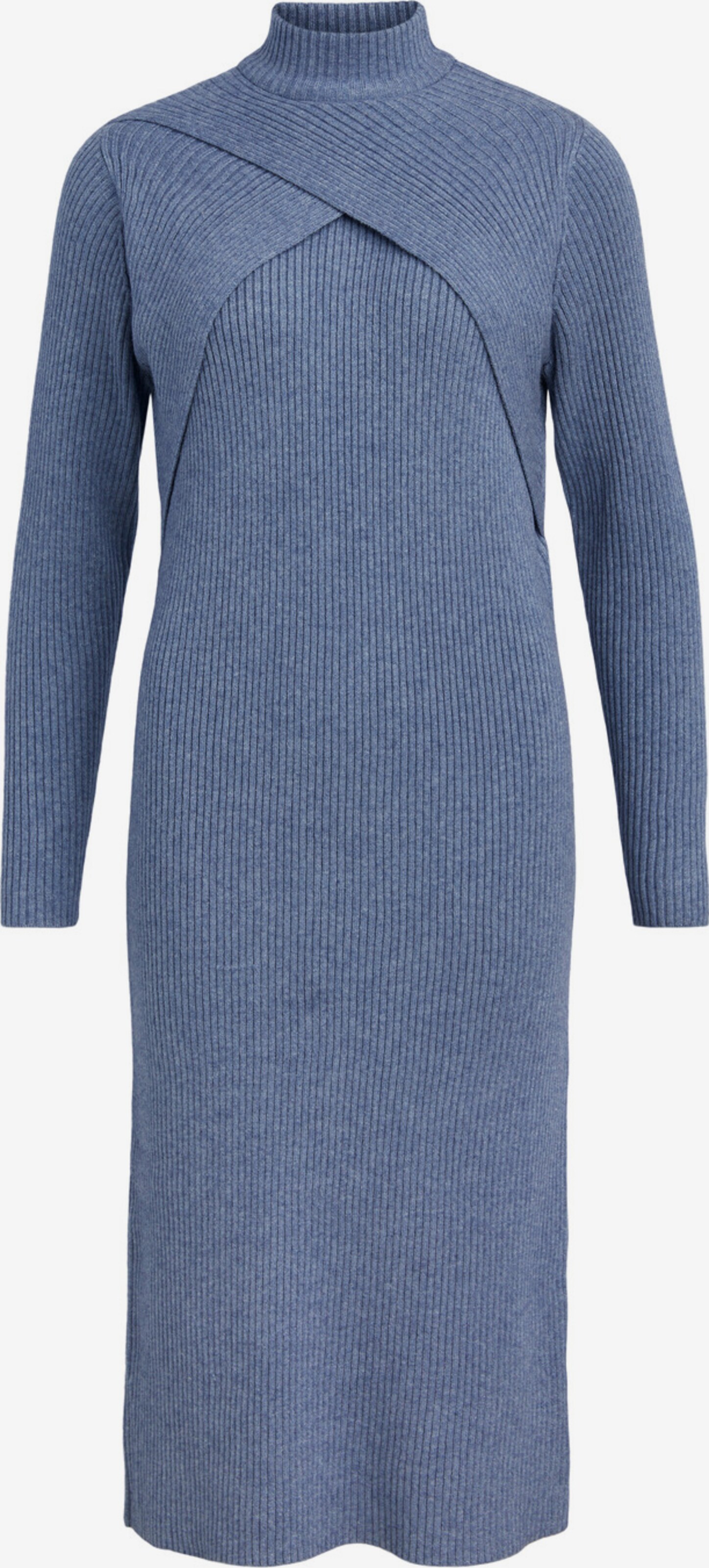 OBJECT Knitted dress 'Carrie' in Dusty Blue | ABOUT YOU