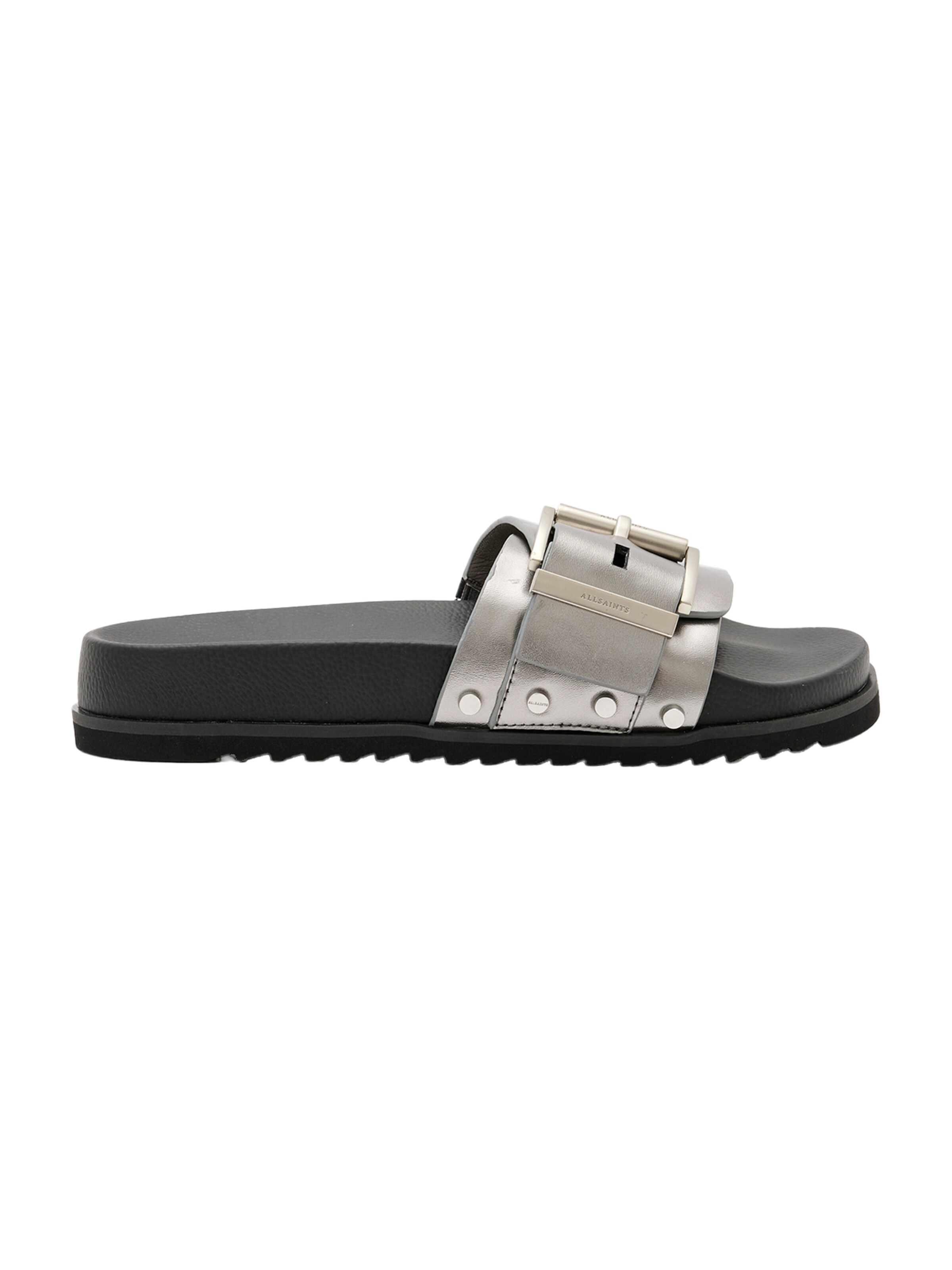 AllSaints Pantolette 'ELLIE' in Grau | ABOUT YOU