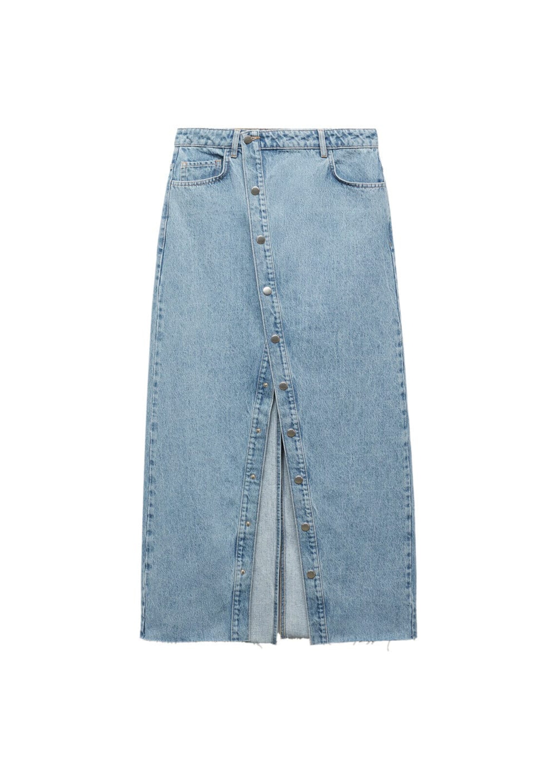 MANGO Rock 'Danica' in Blue Denim | ABOUT YOU