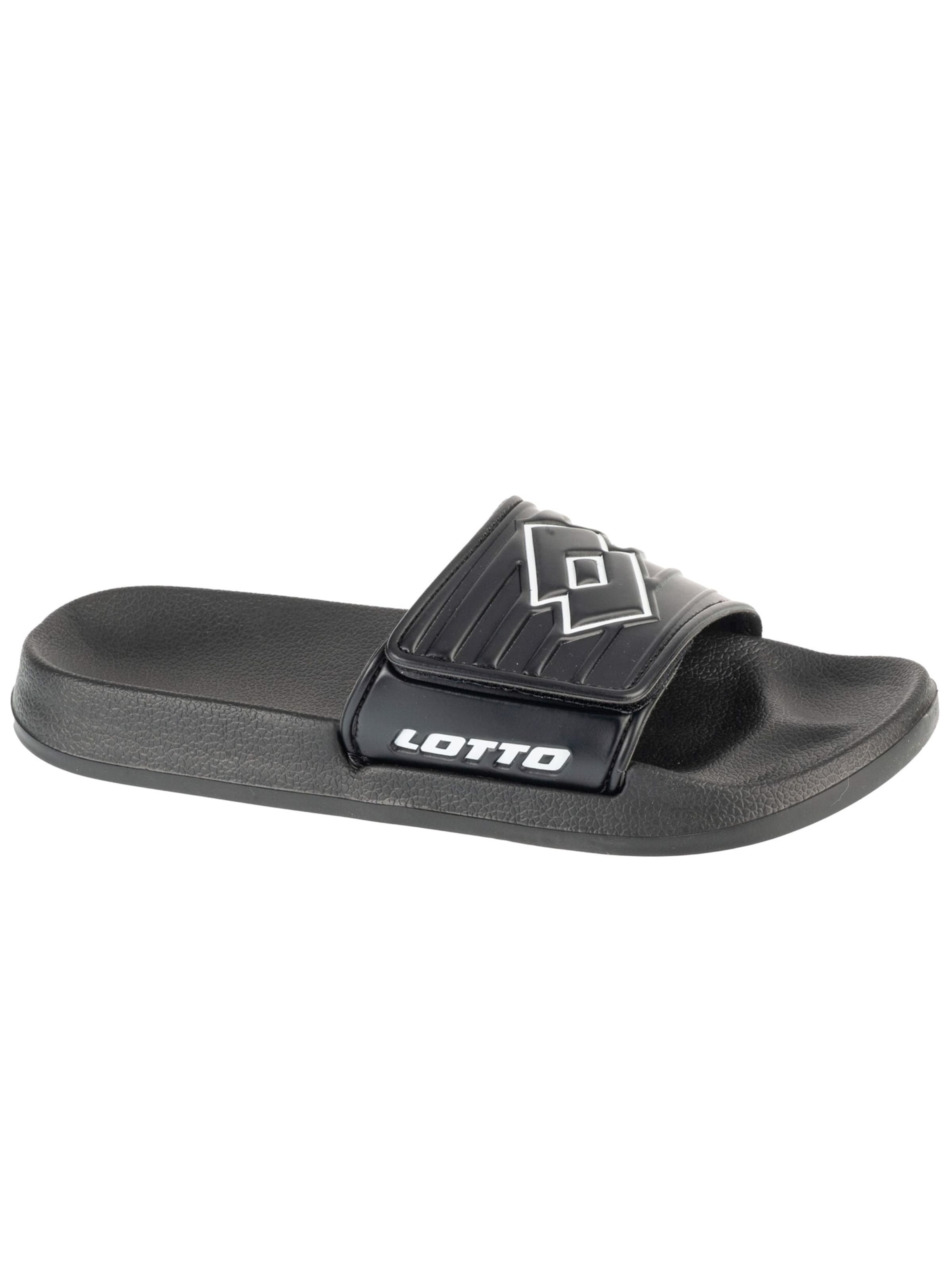 LOTTO Beach & Pool Shoes 'Lotto Flyde' in Black | ABOUT YOU