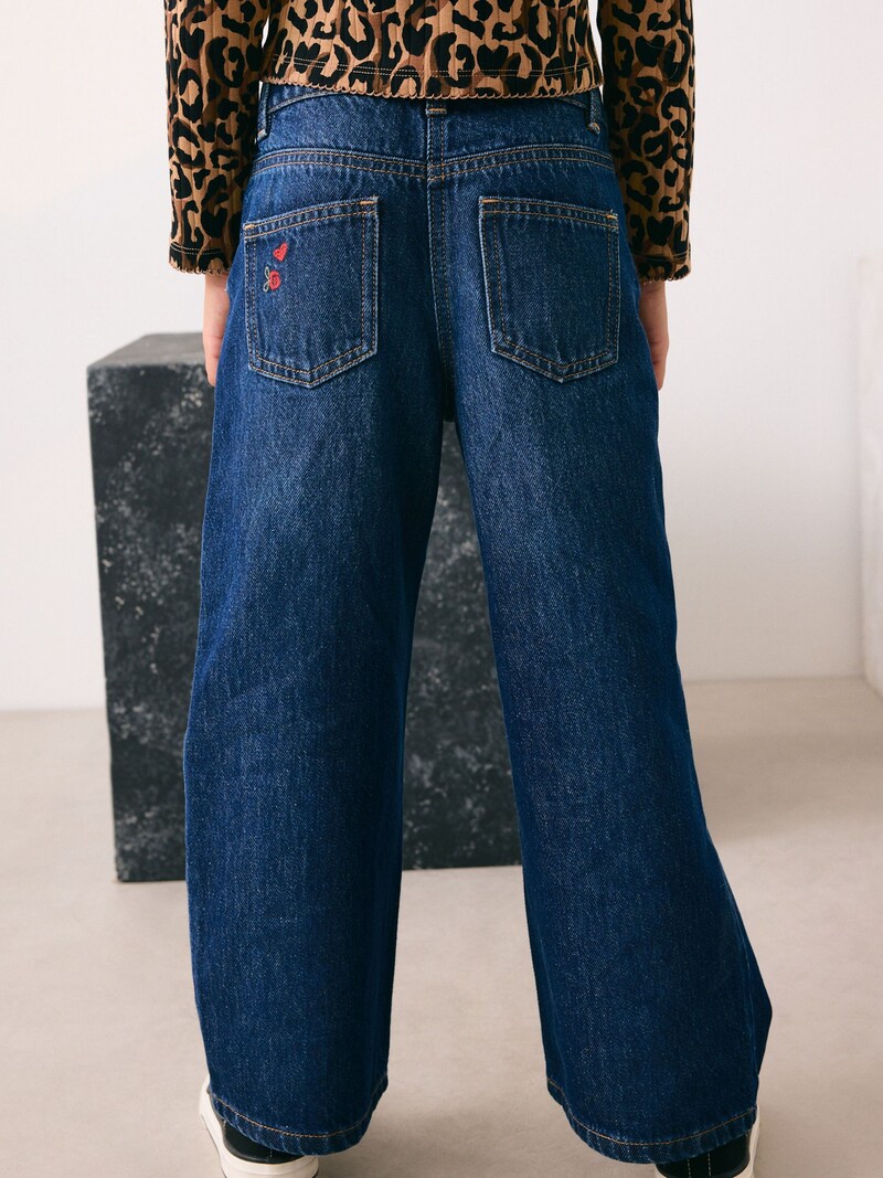 Next Wide leg Jeans in Blue Denim | ABOUT YOU