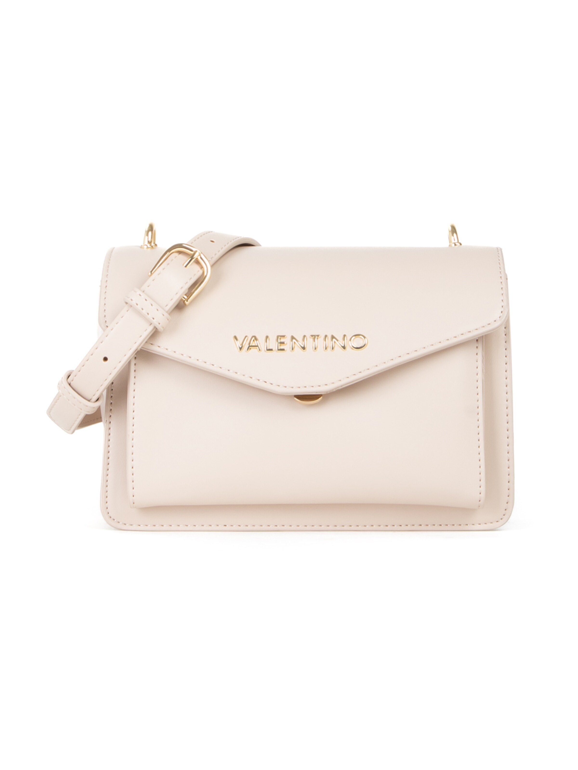 VALENTINO Mala de ombro 'Camelia' em Bege Claro | ABOUT YOU