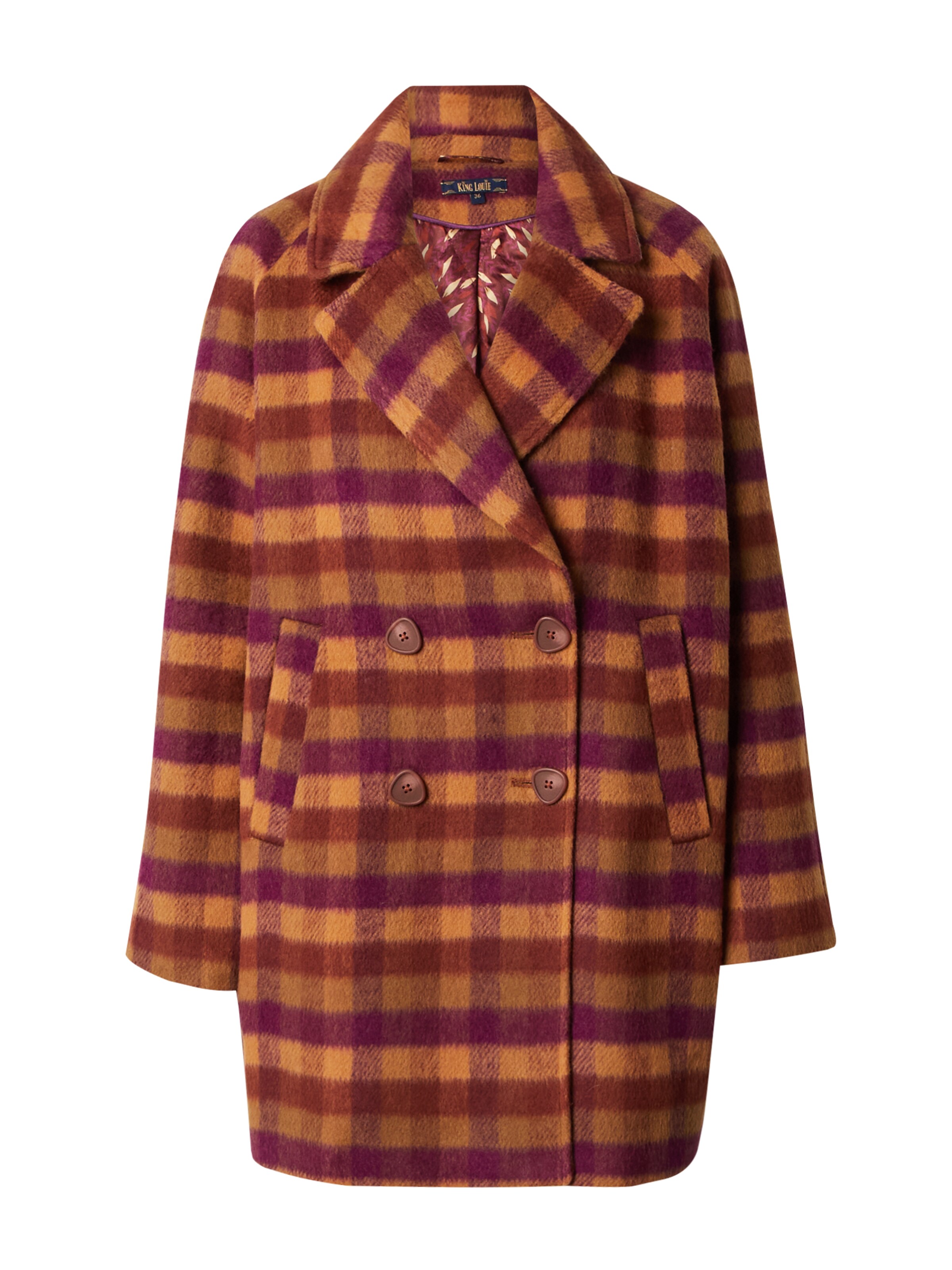 Ruda, Ruda (Konjako) King Louie Demisezoninis paltas 'Amelie' | ABOUT YOU