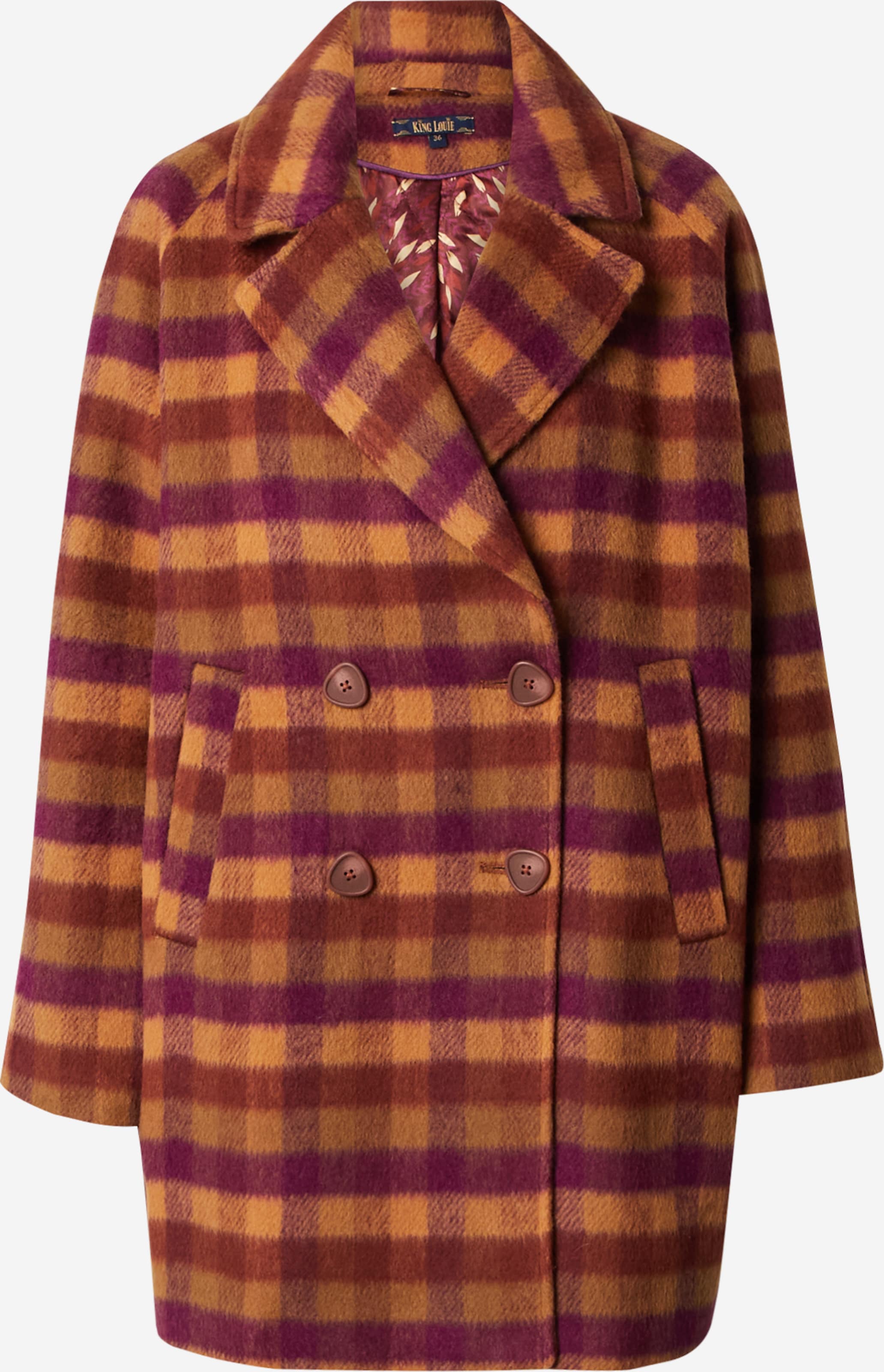 Ruda, Ruda (Konjako) King Louie Demisezoninis paltas 'Amelie' | ABOUT YOU