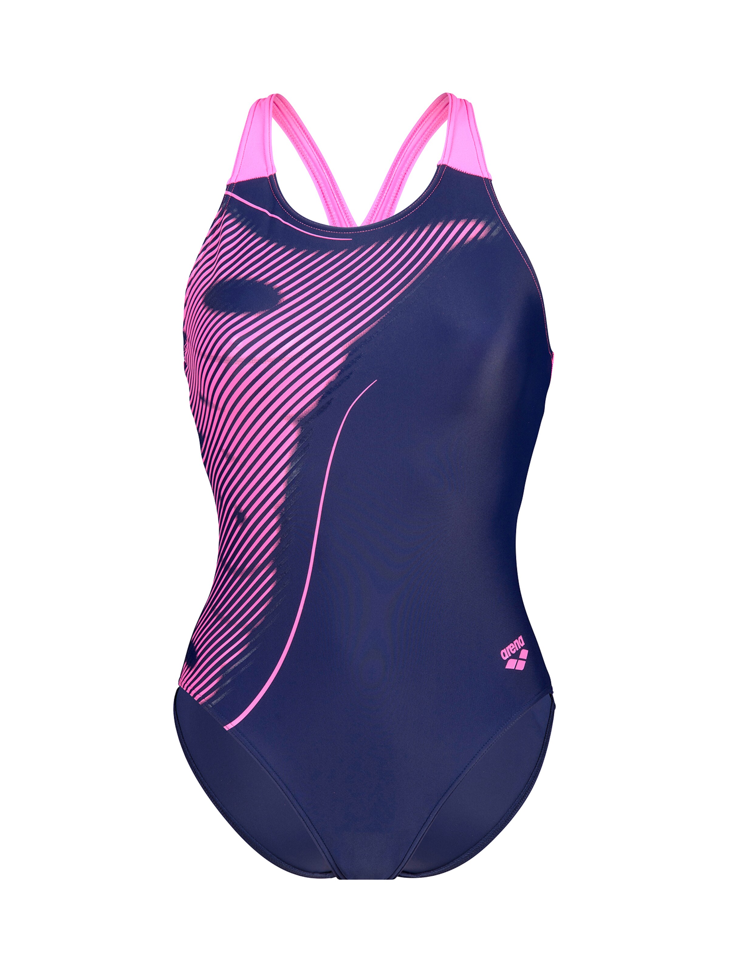 ARENA Bustier Badeanzug 'GLARE' in Marine | ABOUT YOU