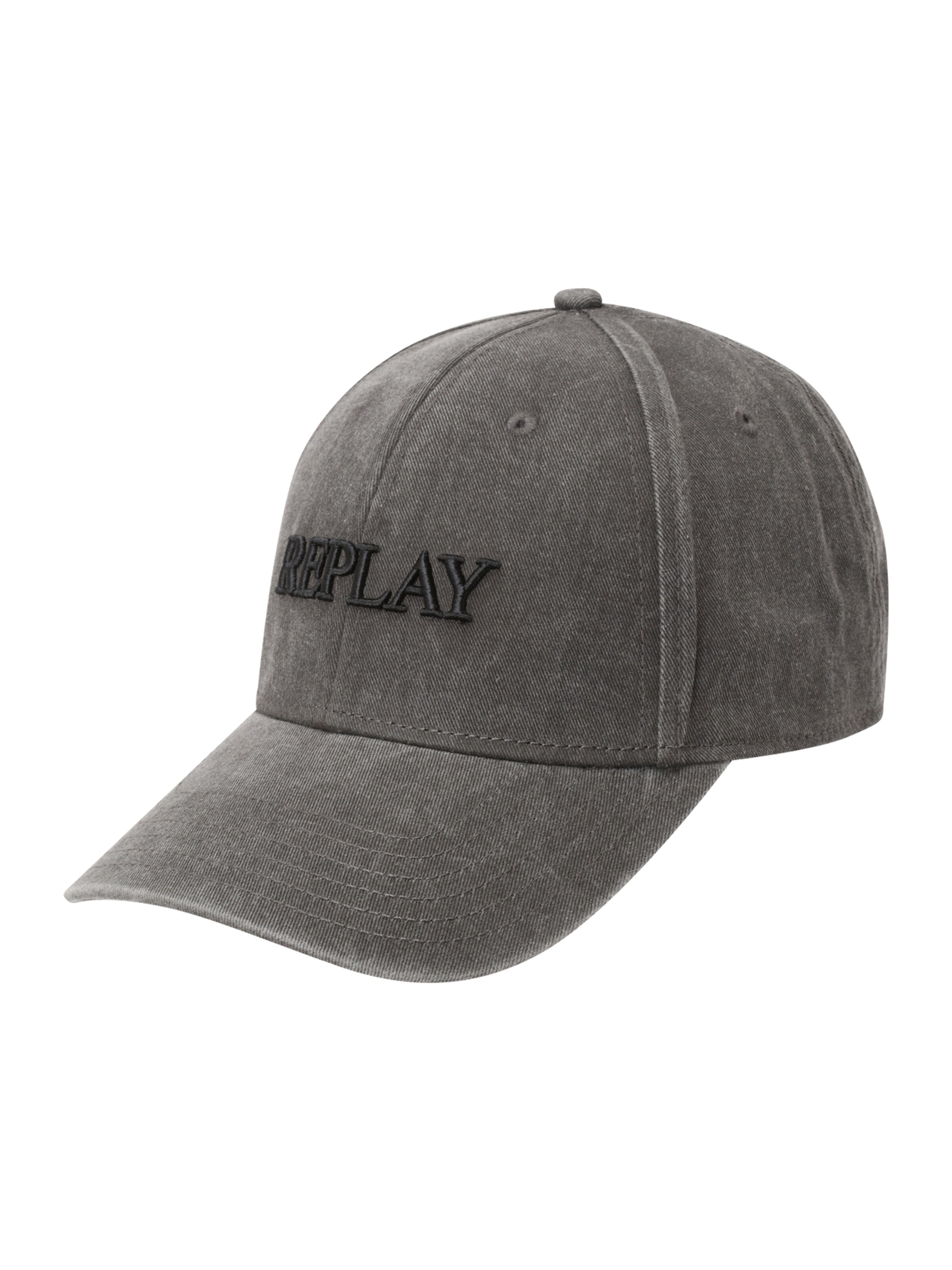 REPLAY Cap in Schwarz, Schwarzmeliert | ABOUT YOU