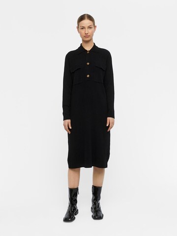 OBJECT Knitted dress 'Noelle' in Black | ABOUT YOU