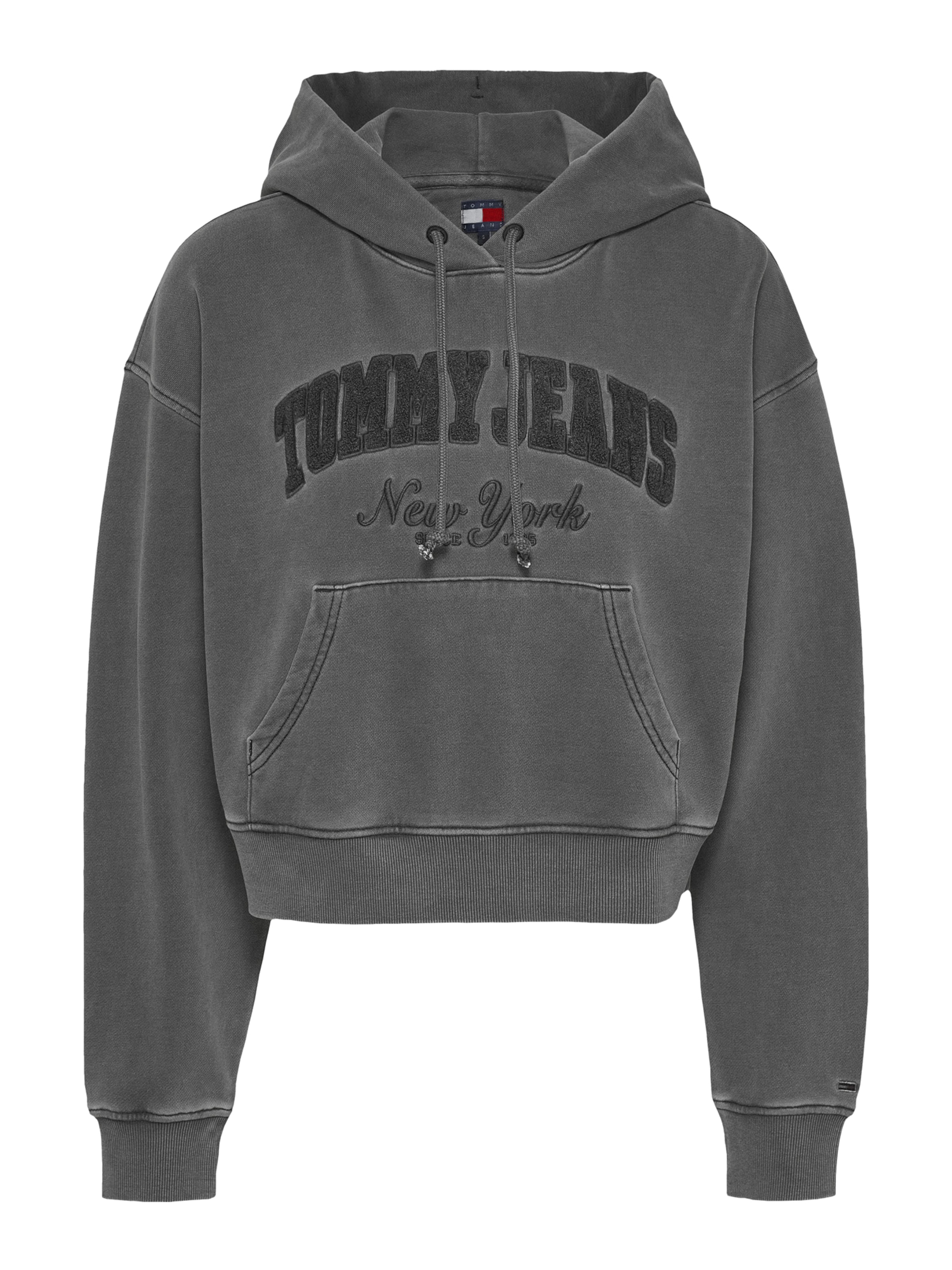 Tommy Jeans Sweatshirt in Dark Grey ABOUT YOU