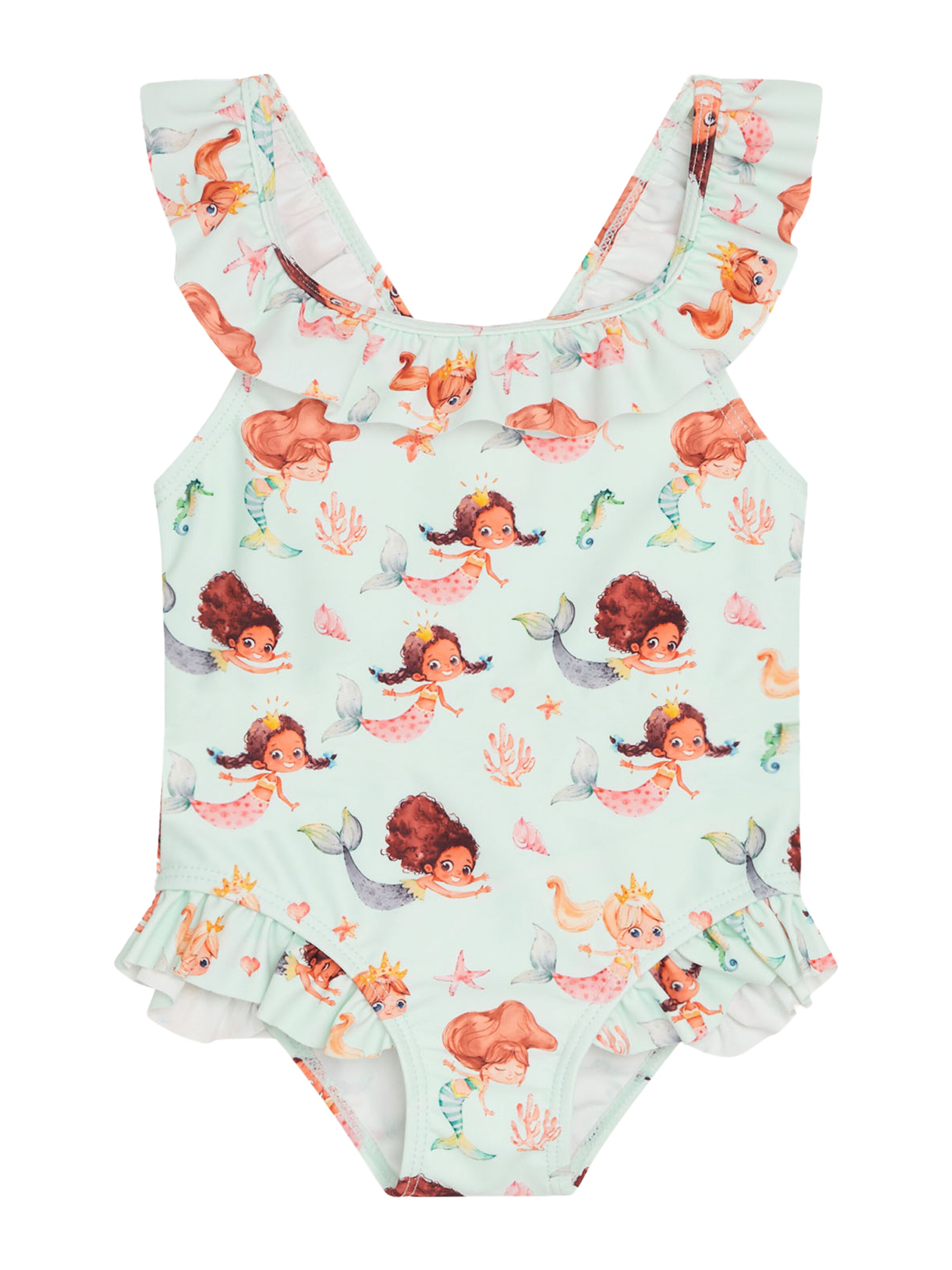 Hust & Claire Ολόσωμο μαγιό 'Madiken' σε Άκουα, Γαλάζιο | ABOUT YOU