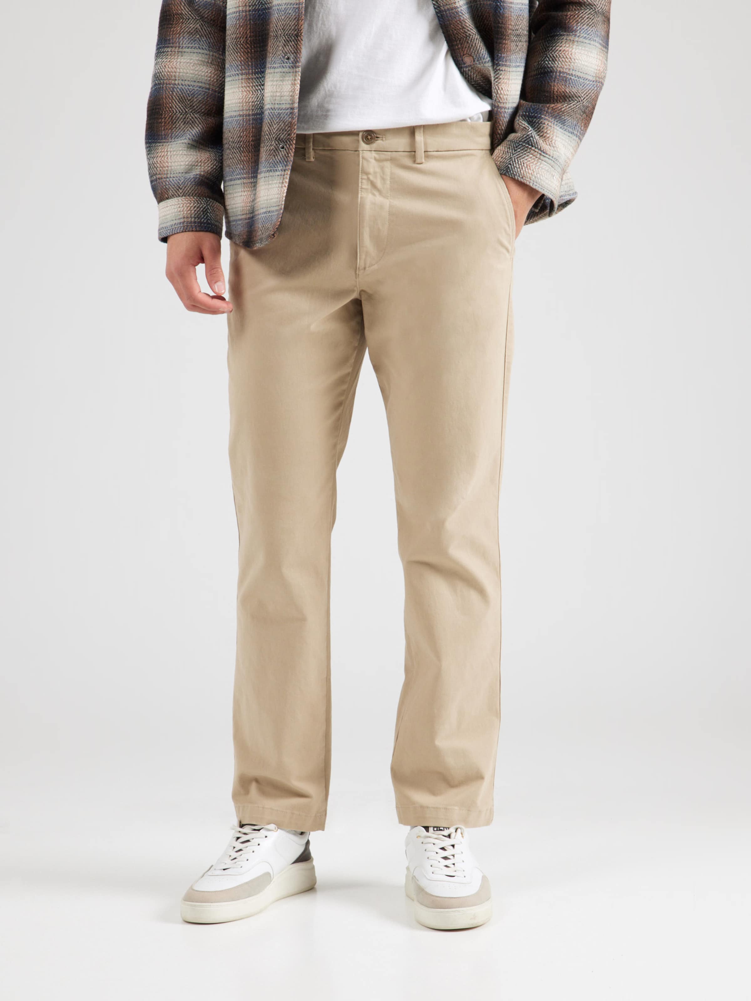 GAP Regular Chino trousers ESSENTIAL in Khaki ABOUT YOU