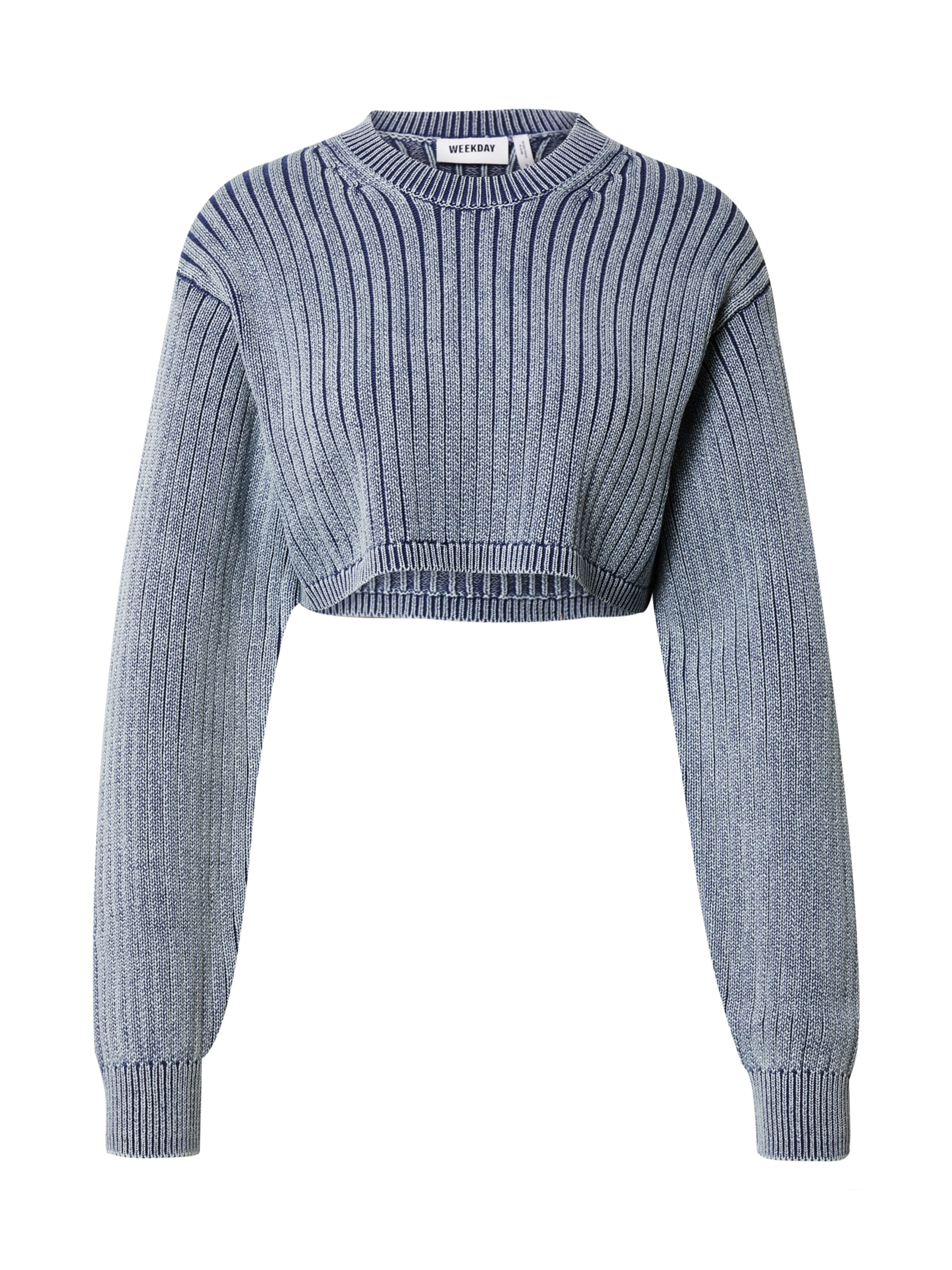 WEEKDAY Pullover 'Noelle' in Blau | ABOUT YOU