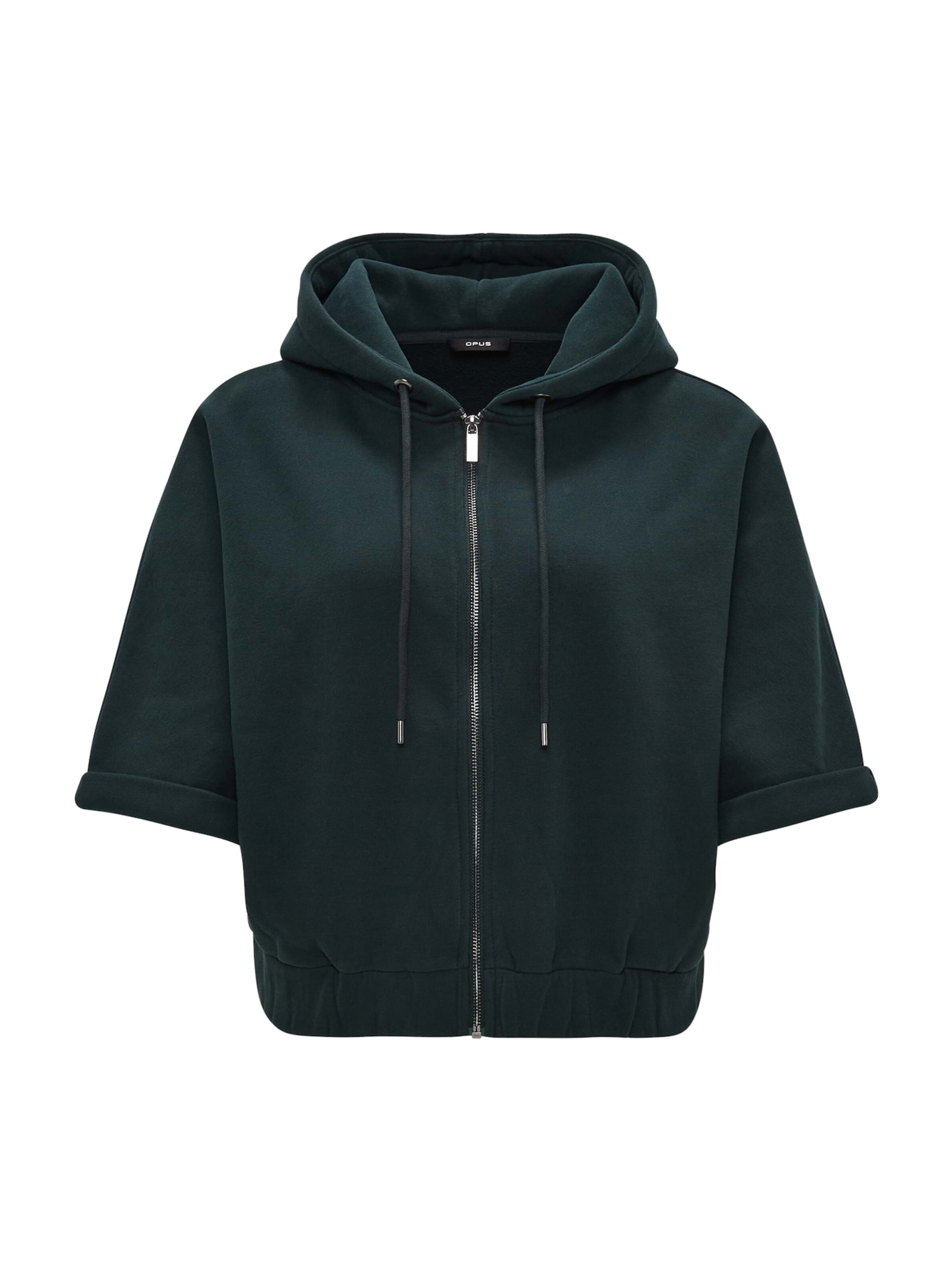 OPUS Sweatjacke 'Gadora' in Dunkelgrün | ABOUT YOU