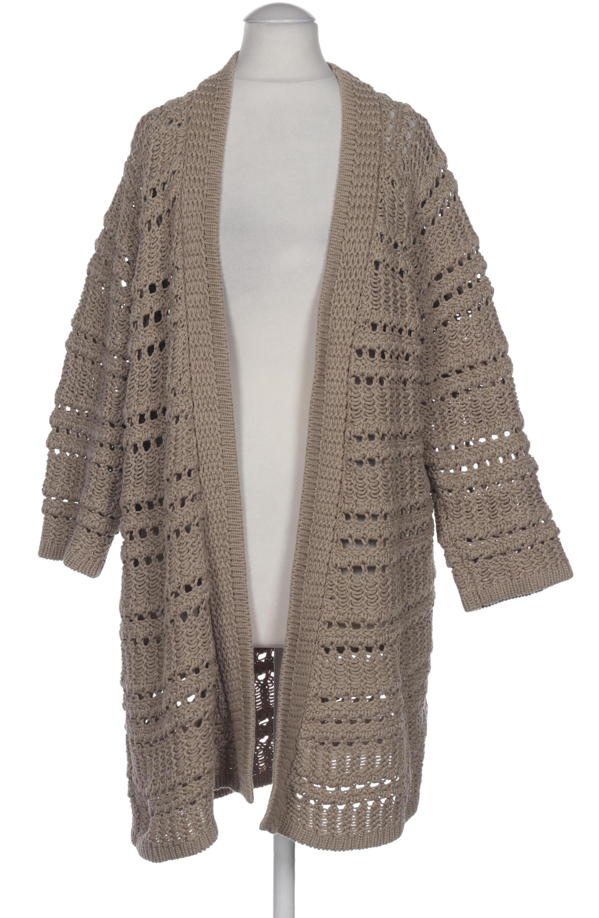 Massimo Dutti Strickjacke XS in Beige | ABOUT YOU