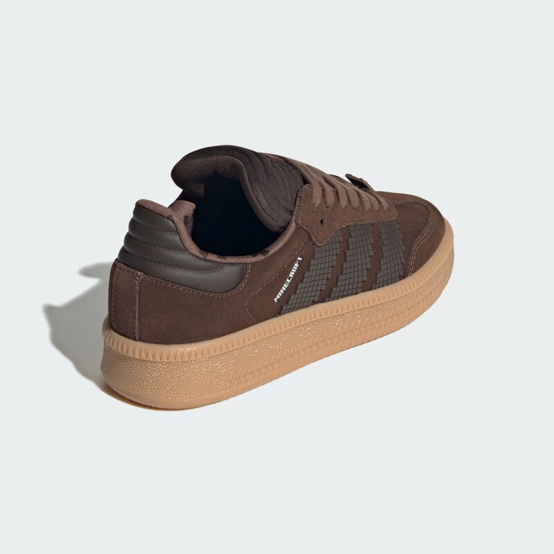 ADIDAS ORIGINALS Sneakers 'Samba X Minecraft' in Brown, Dark Brown ...