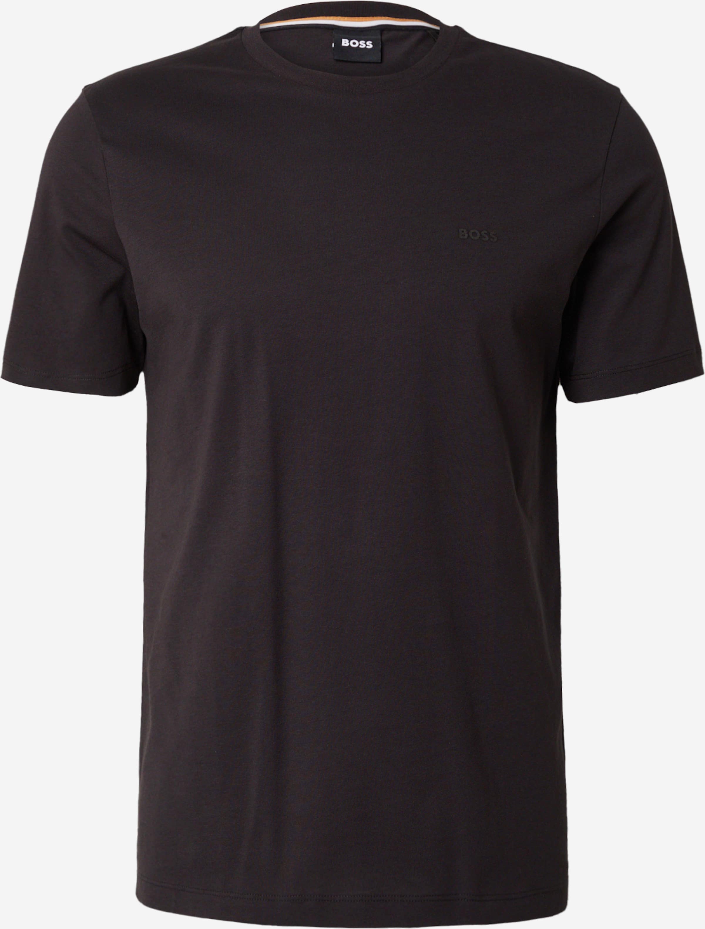 T-Shirt 'Thompson 01' BOSS en Noir | ABOUT YOU