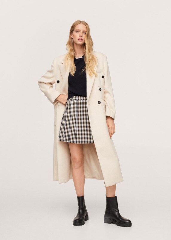 MANGO Rock 'Grunge' in Nude | ABOUT YOU