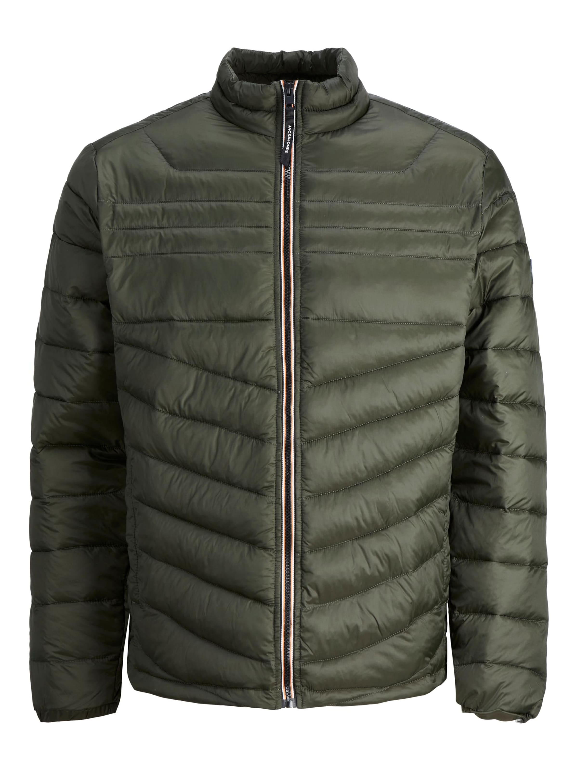 Jack & Jones Plus Φθινοπωρινό και ανοιξιάτικο μπουφάν 'Hero' σε Χακί ...