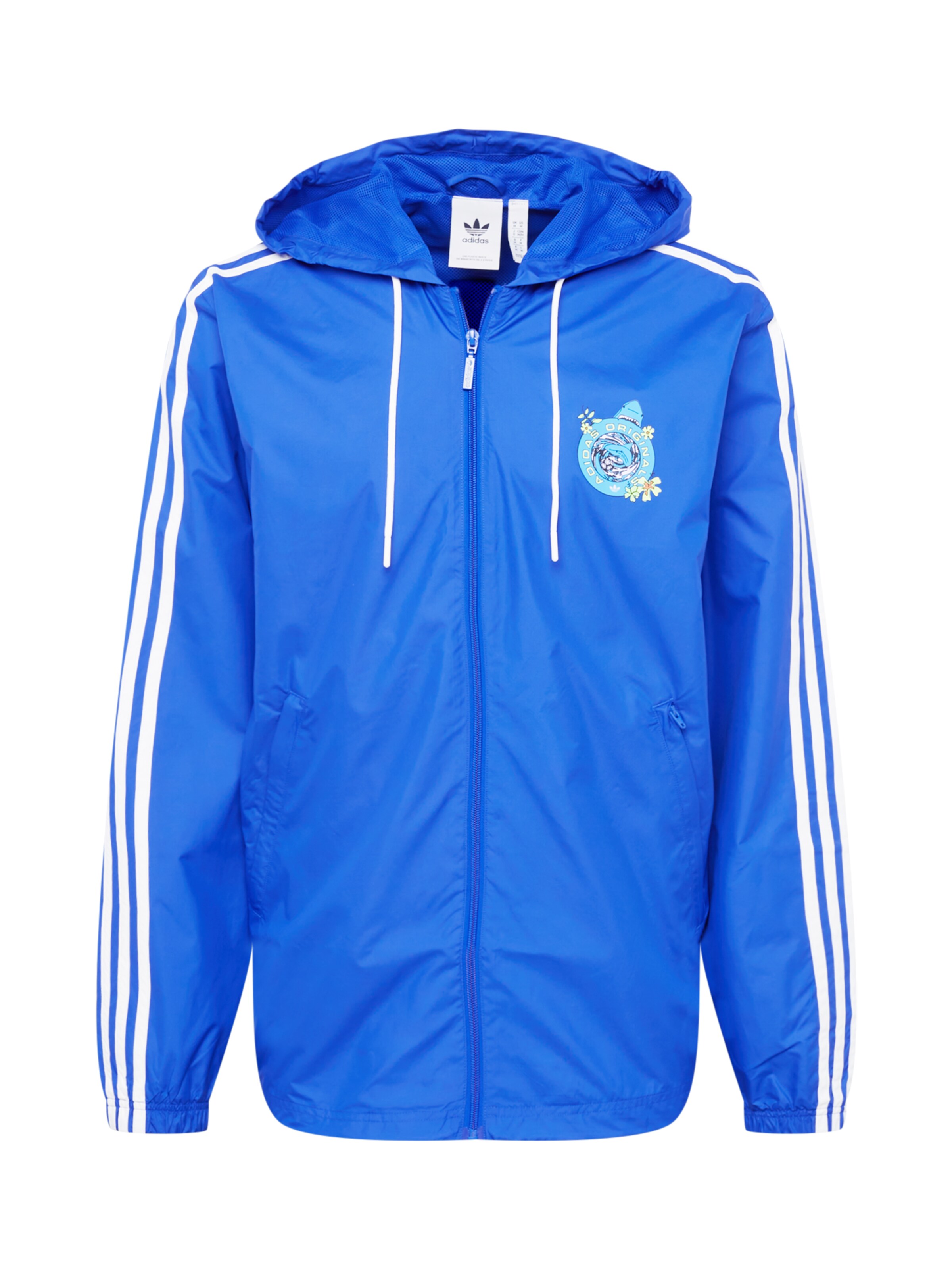 ADIDAS ORIGINALS Performance Jacket 'Graphic Stoked Fish ' in Blue ...