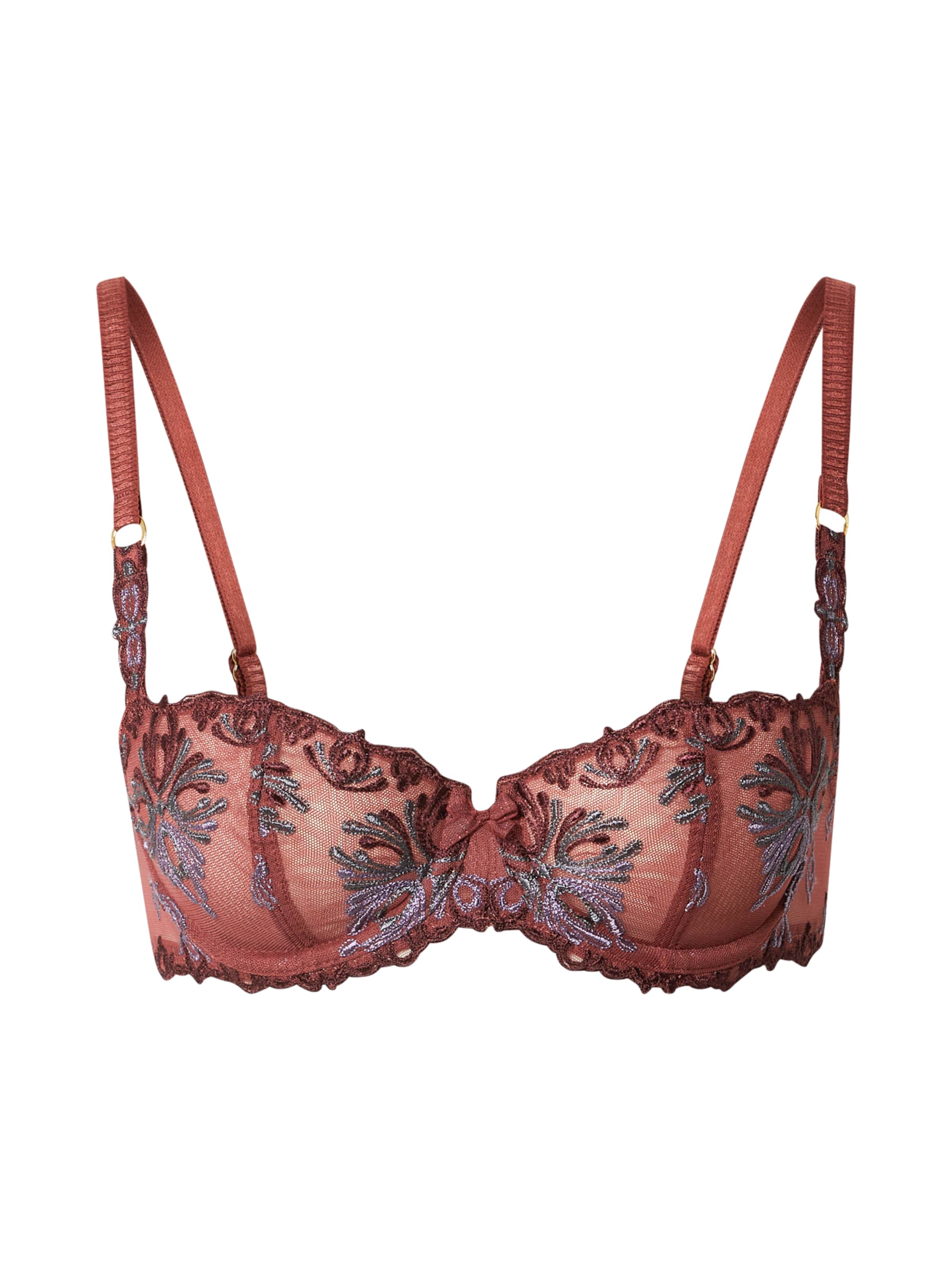 Chantelle Balconette BH 'CHAMPS ELYSEES' in Bruin | ABOUT YOU