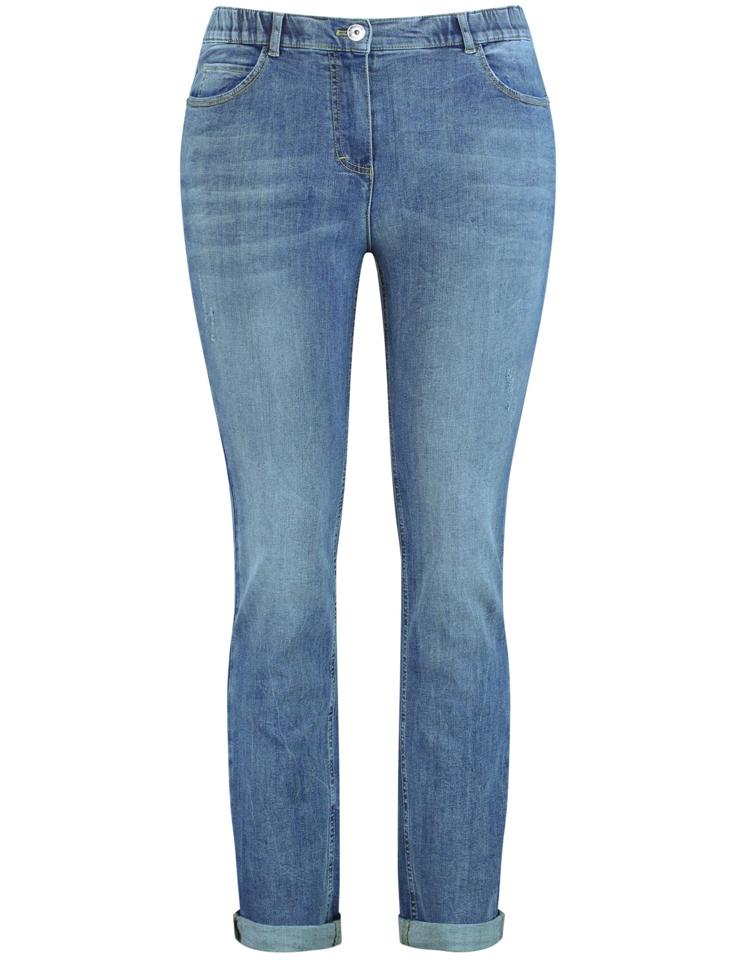 SAMOON Skinny Jeans 'Betty' in Blue Denim | ABOUT YOU