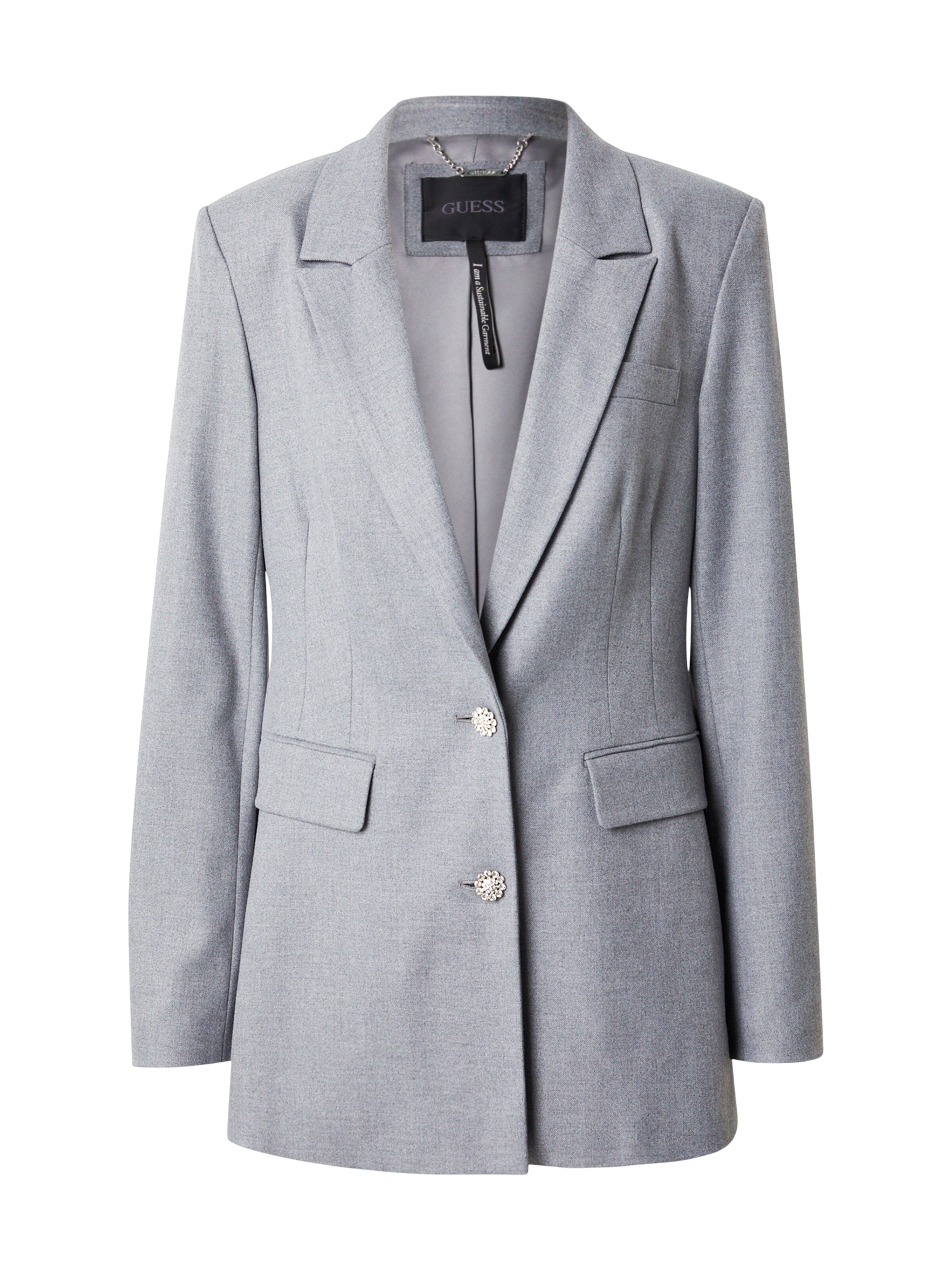 GUESS Blazer 'DORIS' in Graumeliert | ABOUT YOU