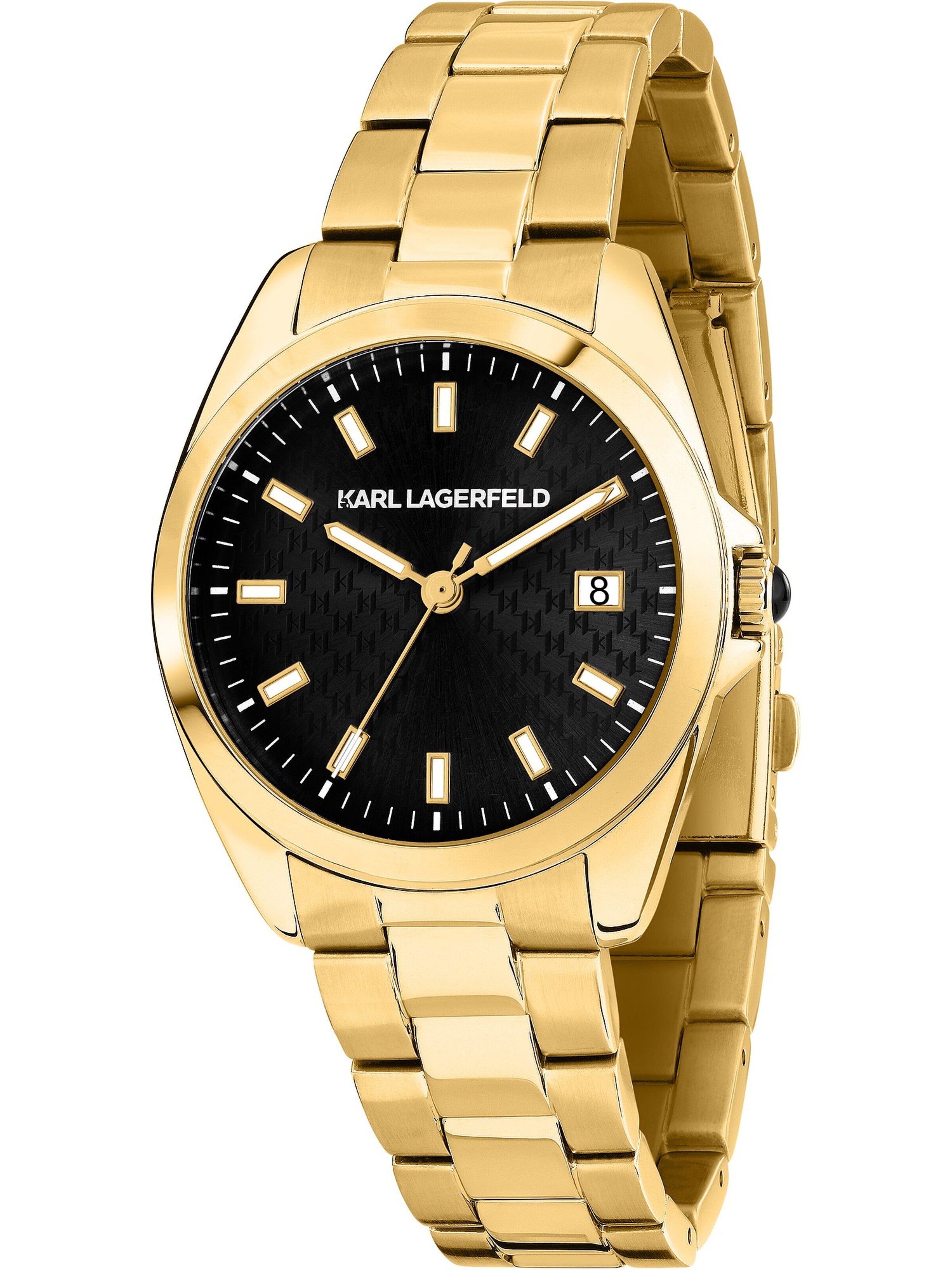 Karl Lagerfeld Uhr in Gold | ABOUT YOU