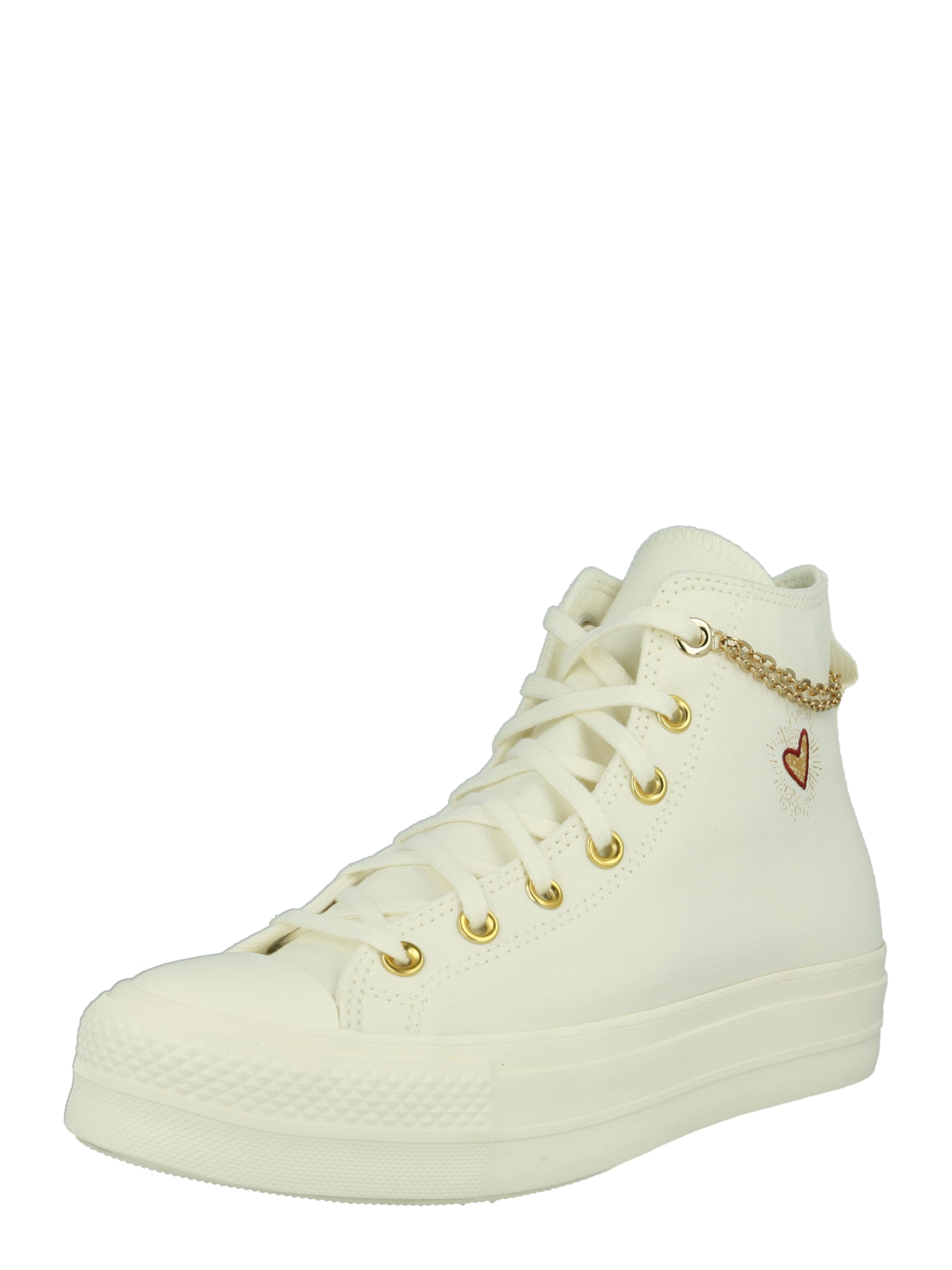 CONVERSE Sneaker înalt 'Chuck Taylor All Star Lift' pe Alb Coajă De Ou ...