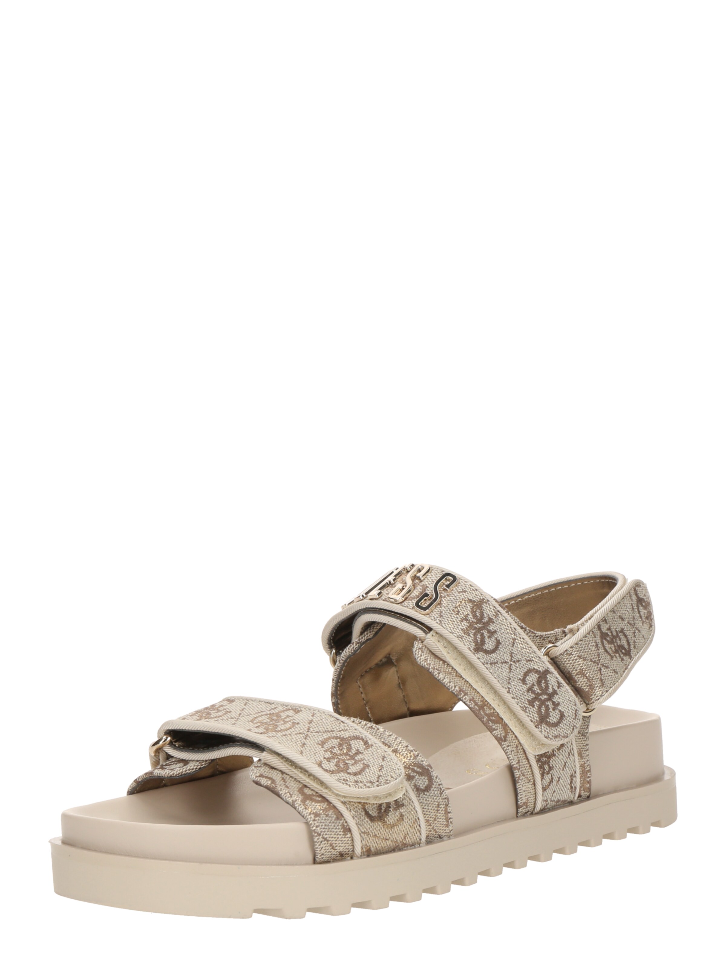 GUESS Sandale 'FADISON' in Beige | ABOUT YOU