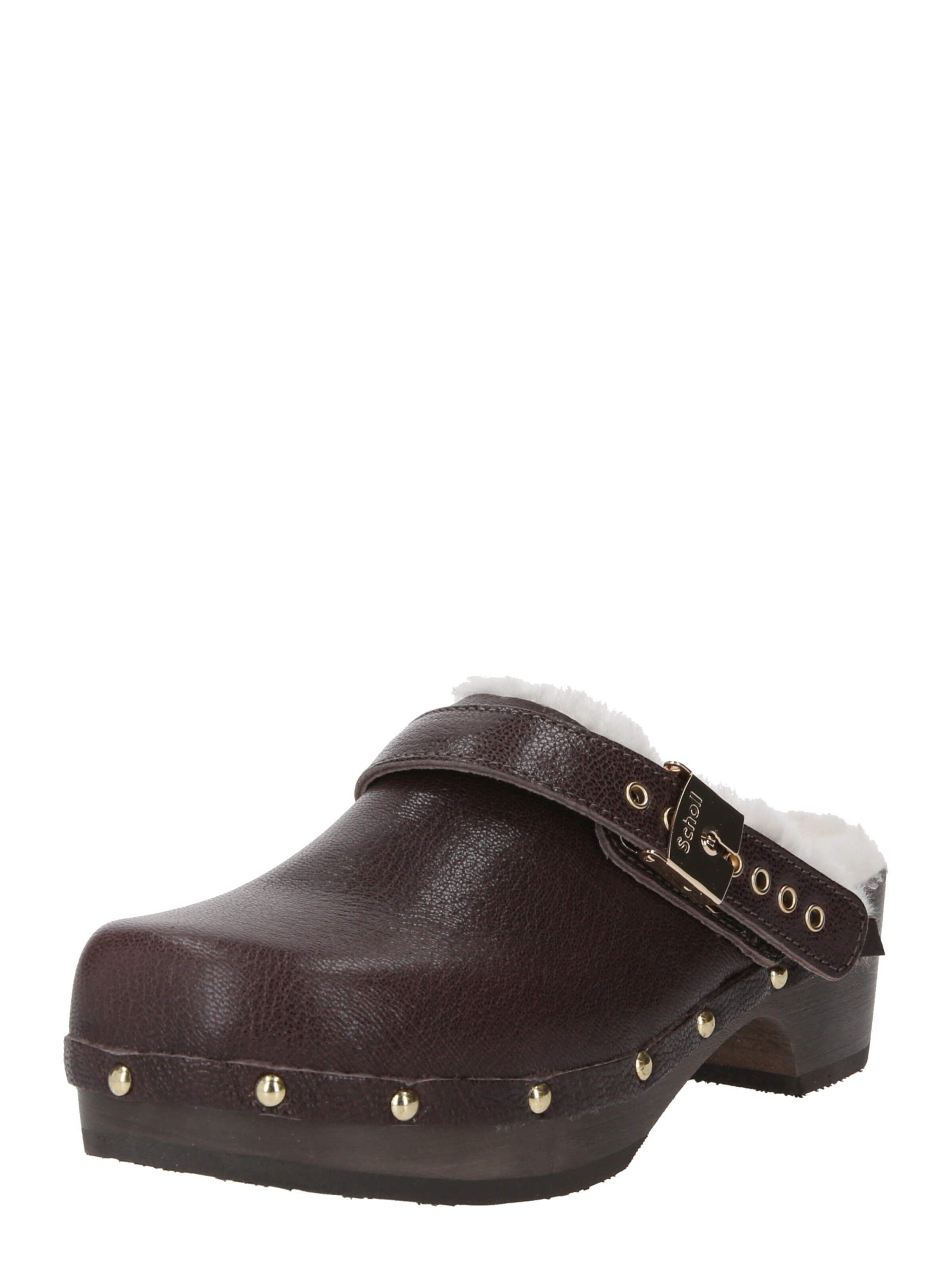 Scholl Iconic Clogs 'PESCURA ROBIN' in Dark Brown | ABOUT YOU
