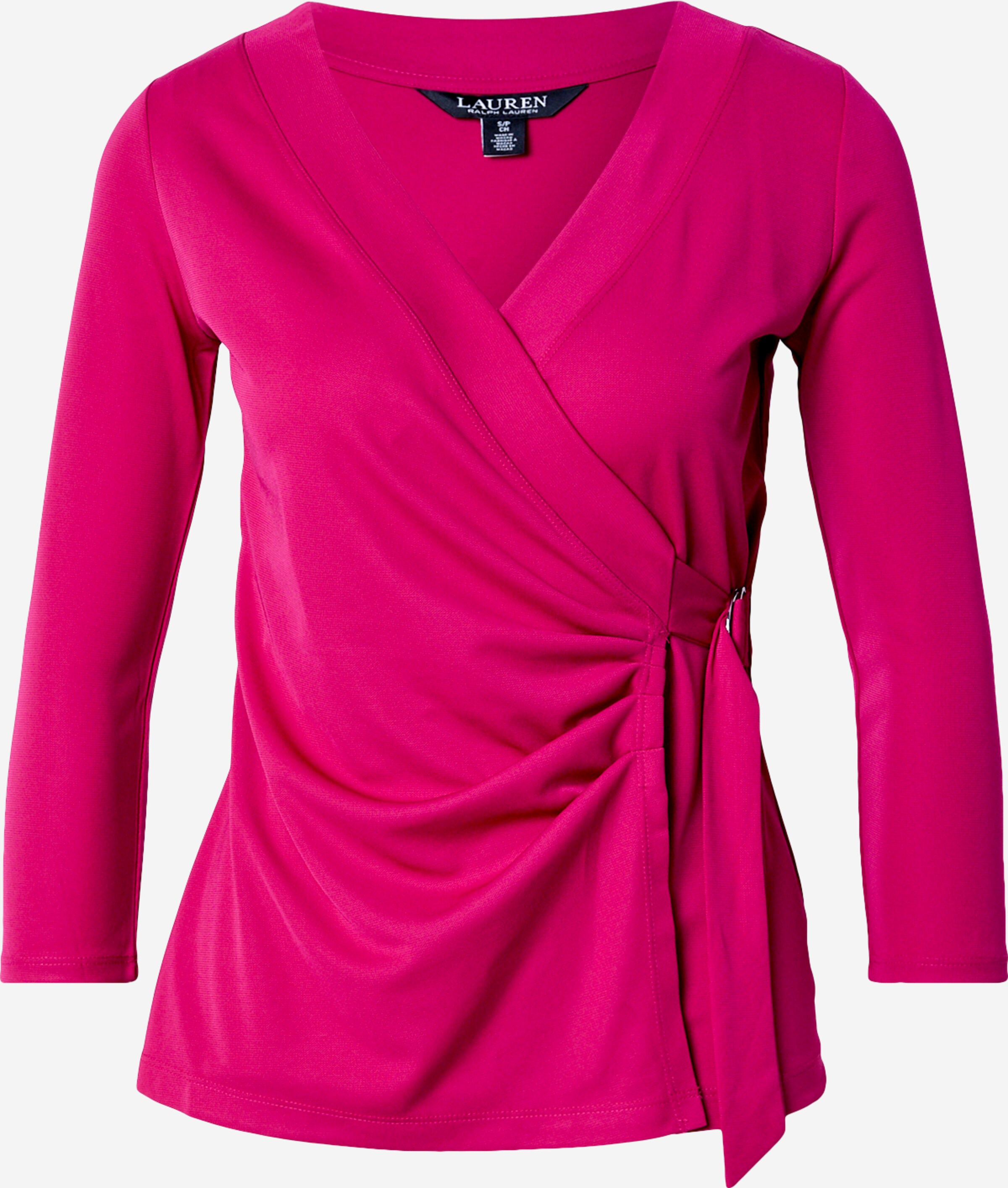 Lauren Ralph Lauren Shirt 'JAINAB' in Dunkelpink | ABOUT YOU