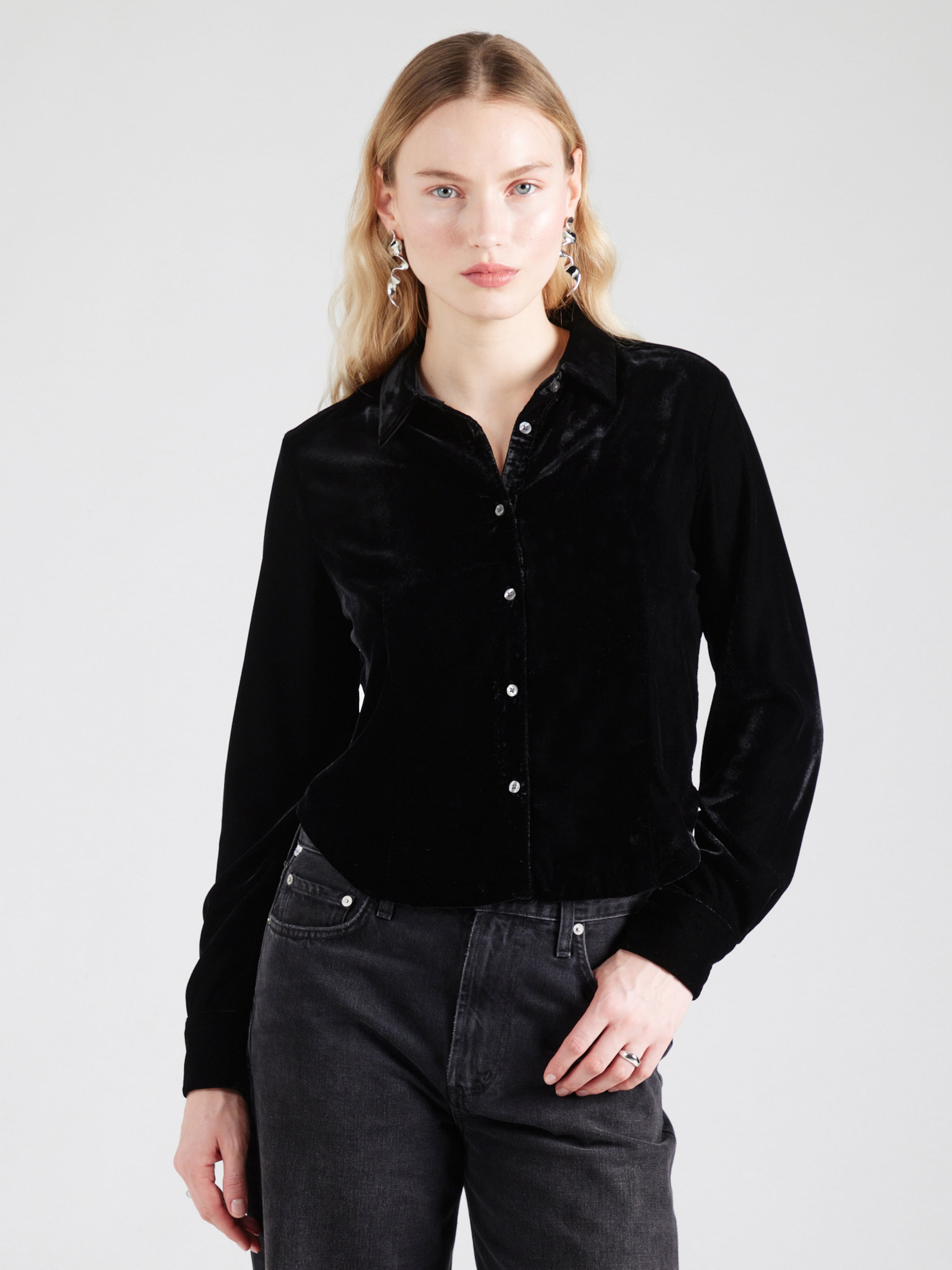 Gap black blouse store