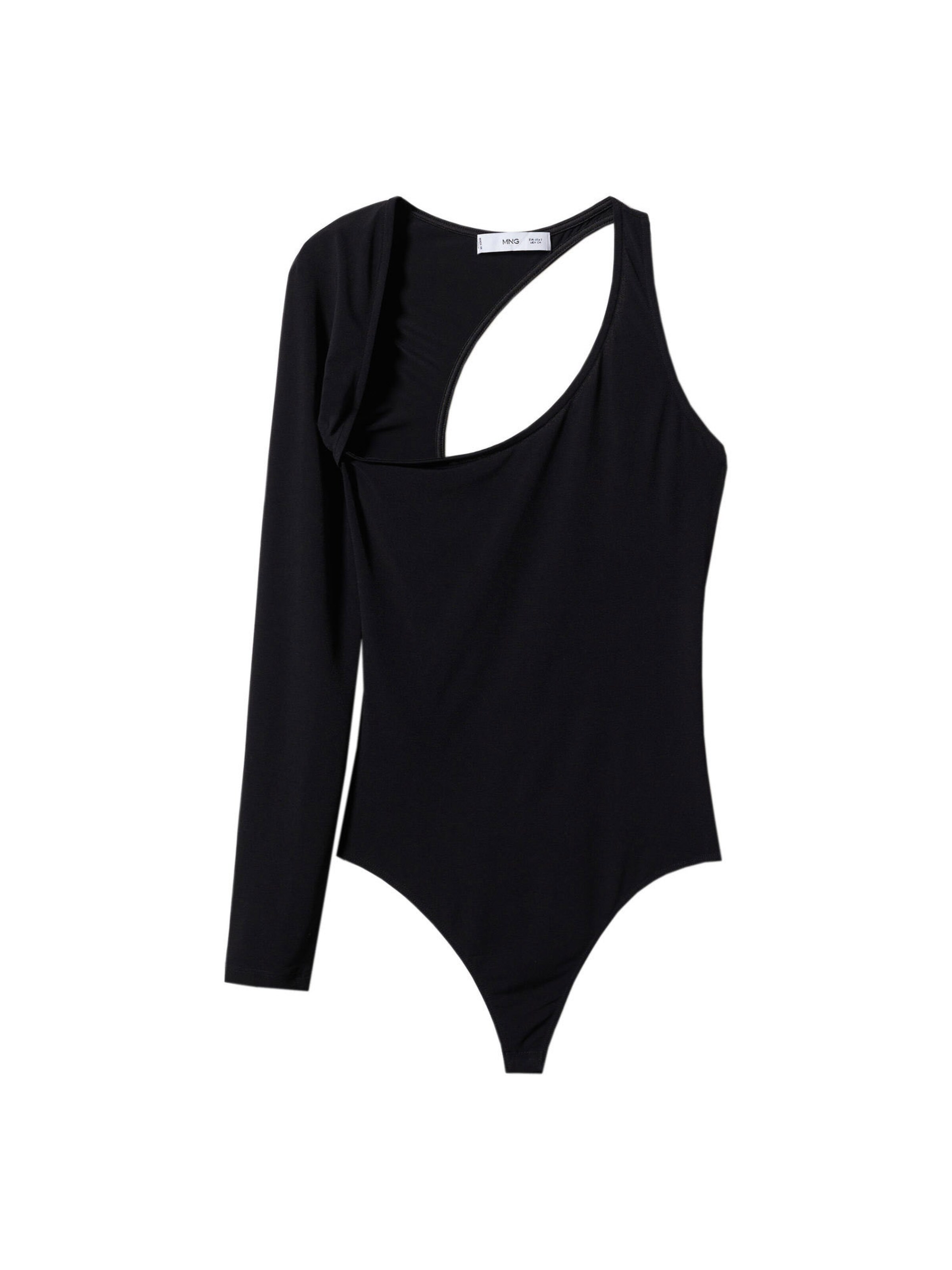 MANGO Shirt body 'Diana' in Zwart | ABOUT YOU