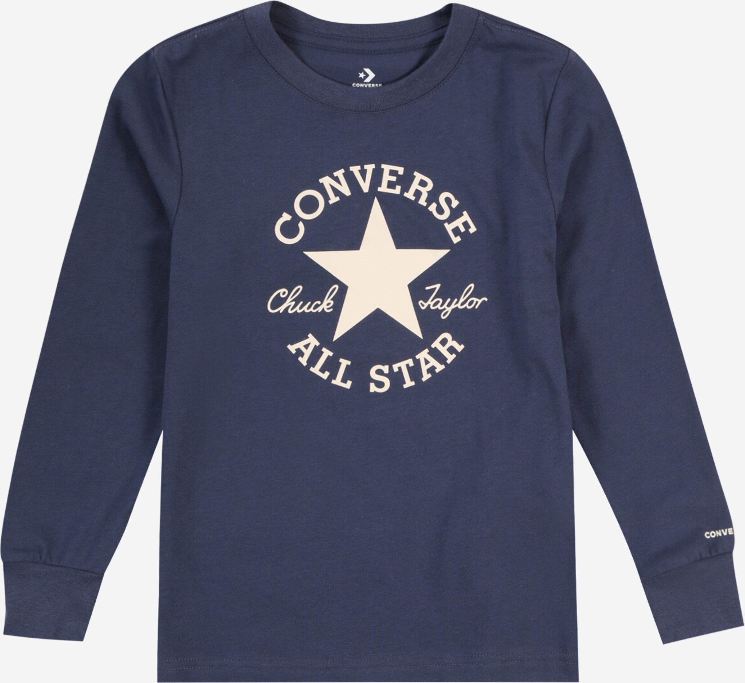 CONVERSE Tricou 'ESSENTIALS' pe Bleumarin | ABOUT YOU