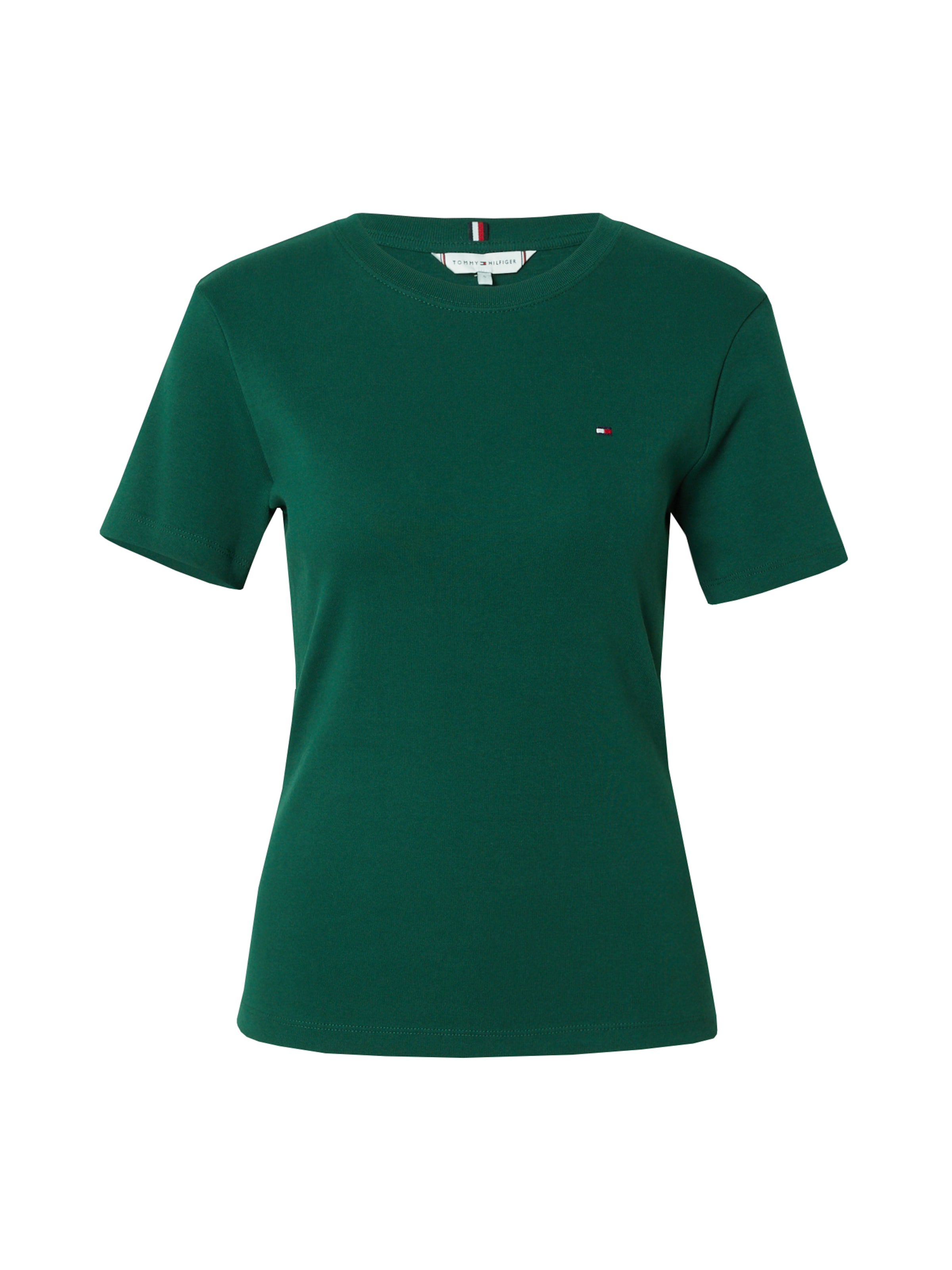 TOMMY HILFIGER Tričko 'Cody' vo farbe Tmavozelená | ABOUT YOU