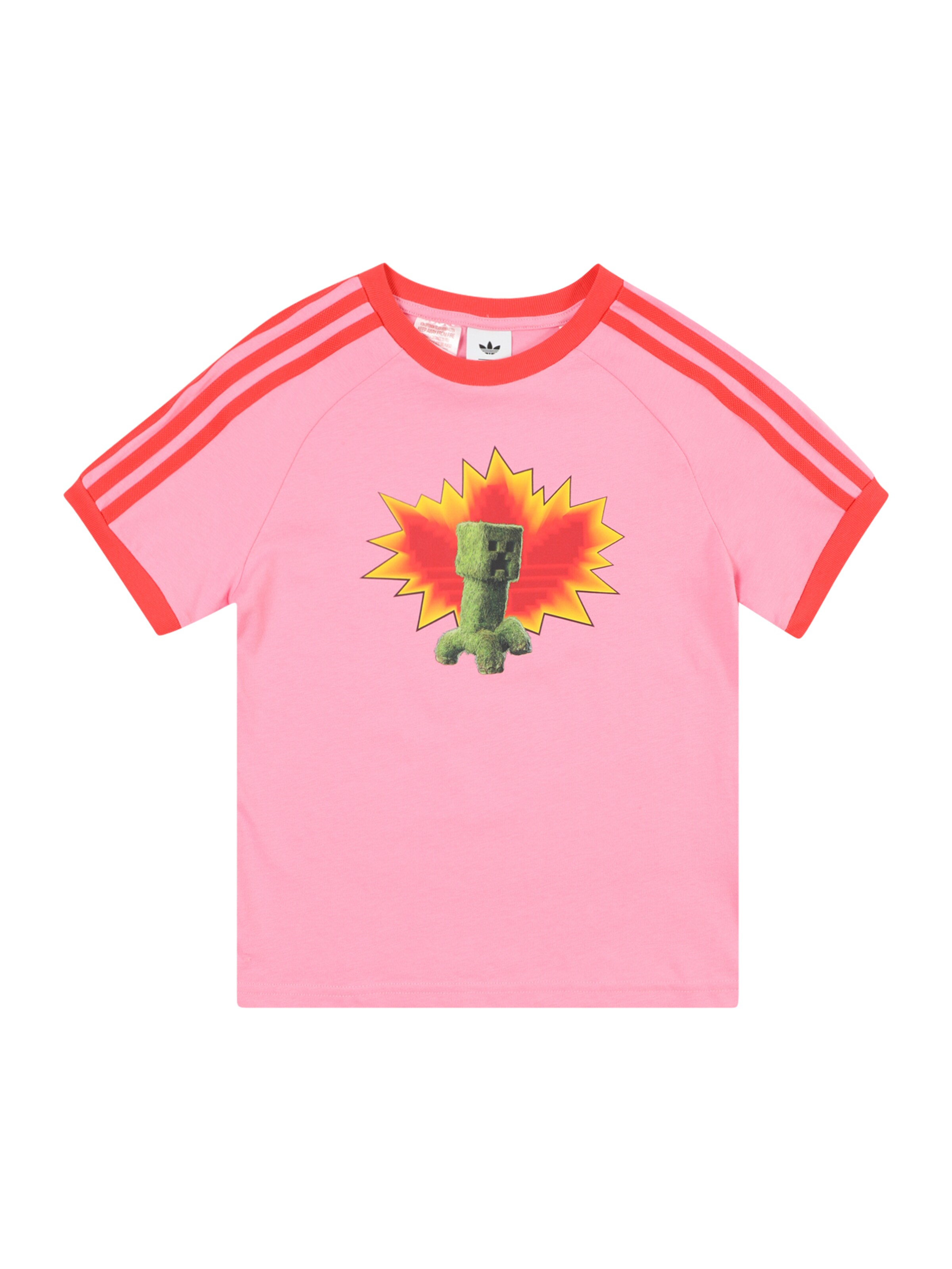 ADIDAS ORIGINALS Shirt 'Adidas Originals x Minecraft' in Pink | ABOUT YOU