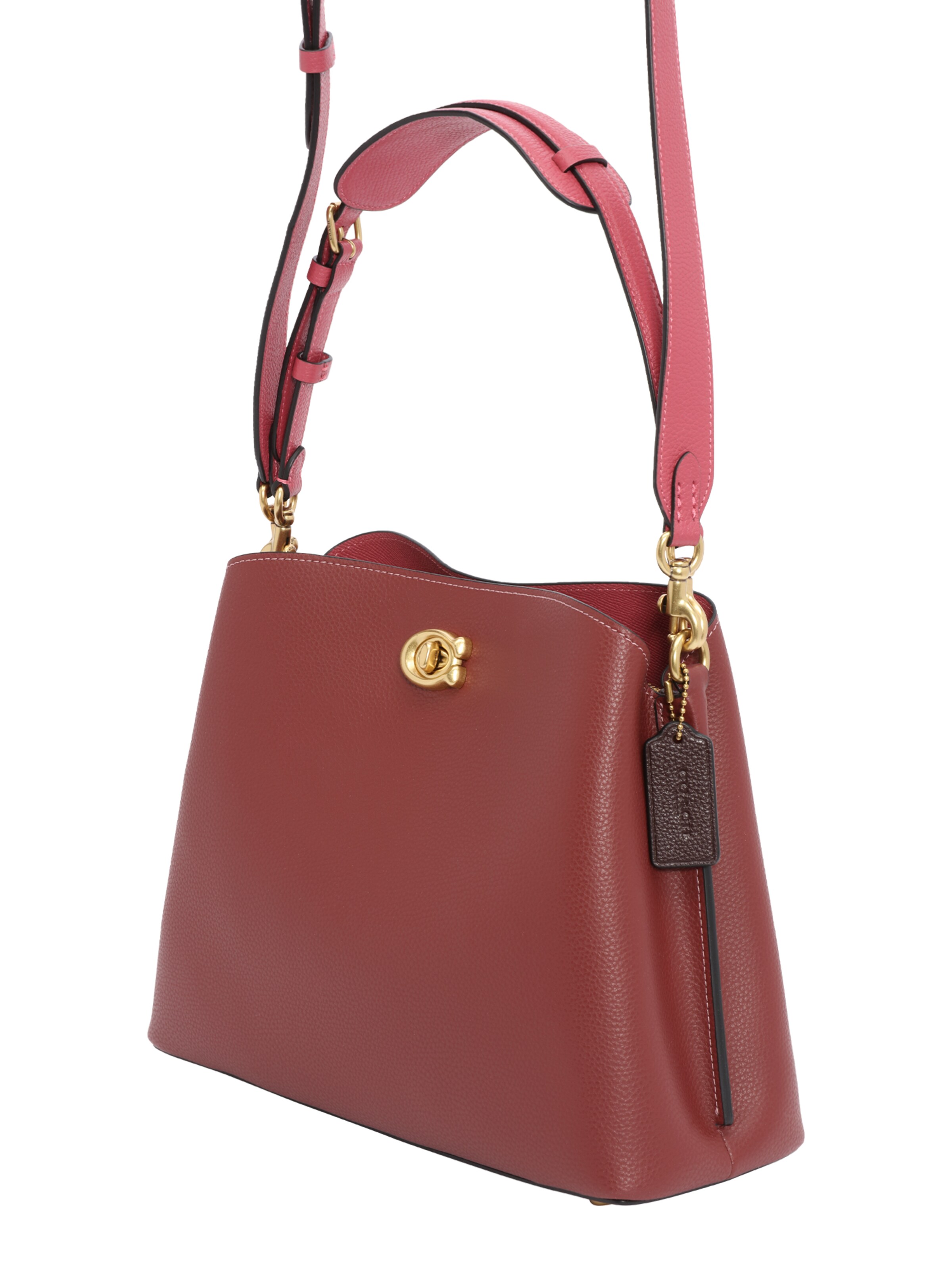 COACH Mala de ombro 'Willow' em Bordeaux | ABOUT YOU