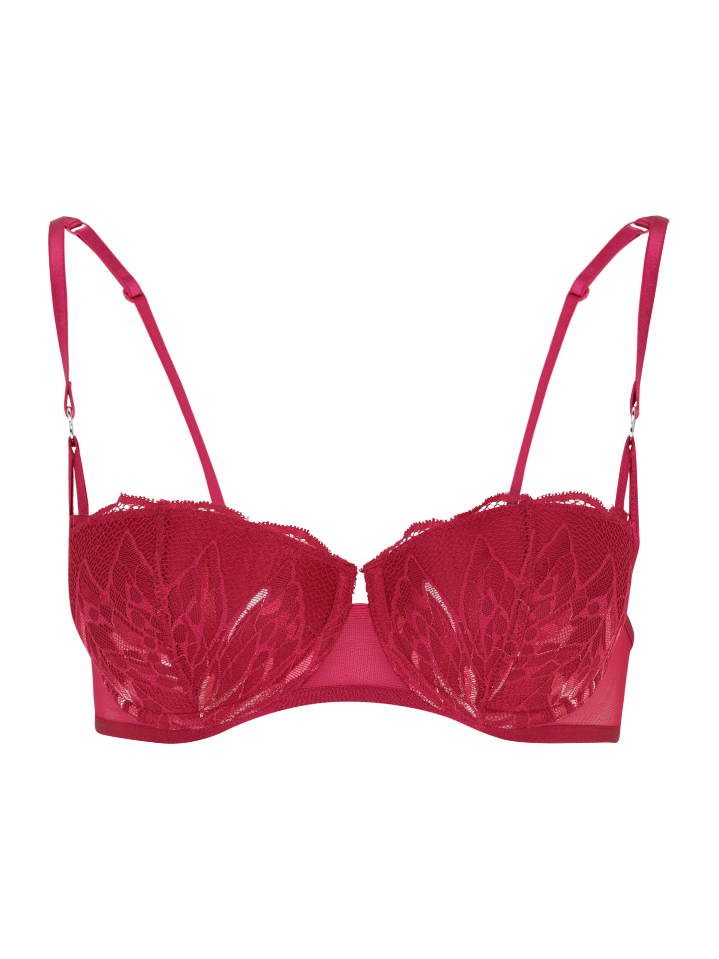 TRIUMPH Balconette BH 'Crazy Stupid Love' in Dunkelpink | ABOUT YOU